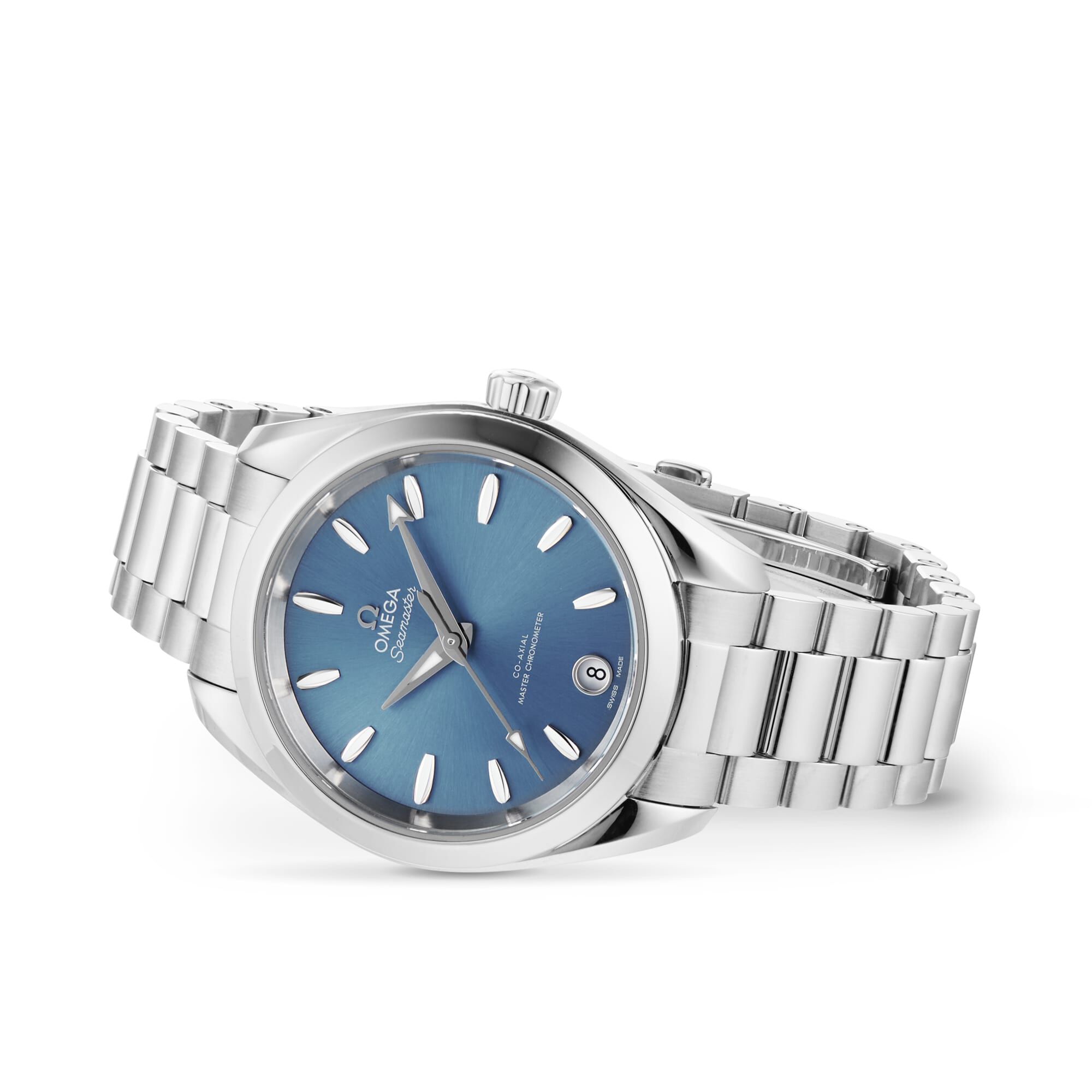 Omega Seamaster Aqua Terra 150m Co-Axial Master Chronometer 34mm Ladies ...