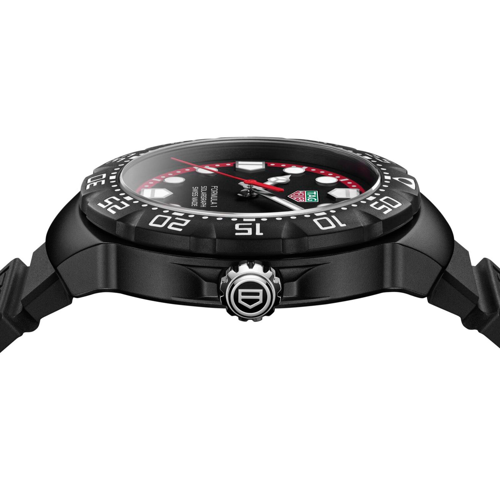 Tag Heuer Formula 1 Solargraph Limited Edition 38mm Mens Watch Black ...