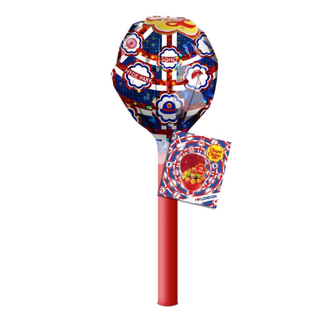 Chupa Chups Mega Chups UK Edition Confectionery | Heathrow Reserve ...