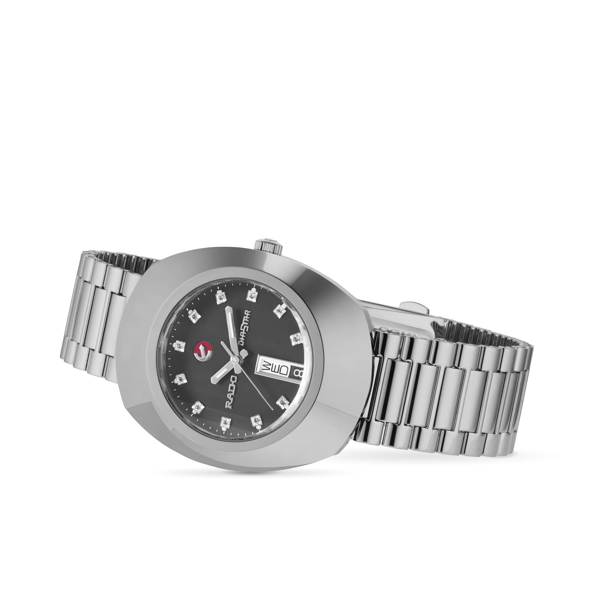 Rado DiaStar 35mm Unisex Watch Black Fine Watches | Heathrow Reserve ...