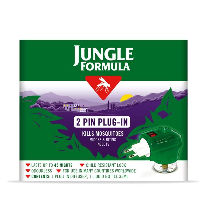 Jungle Formula Jungle Formula Plug-In Mosquito repellent Body ...