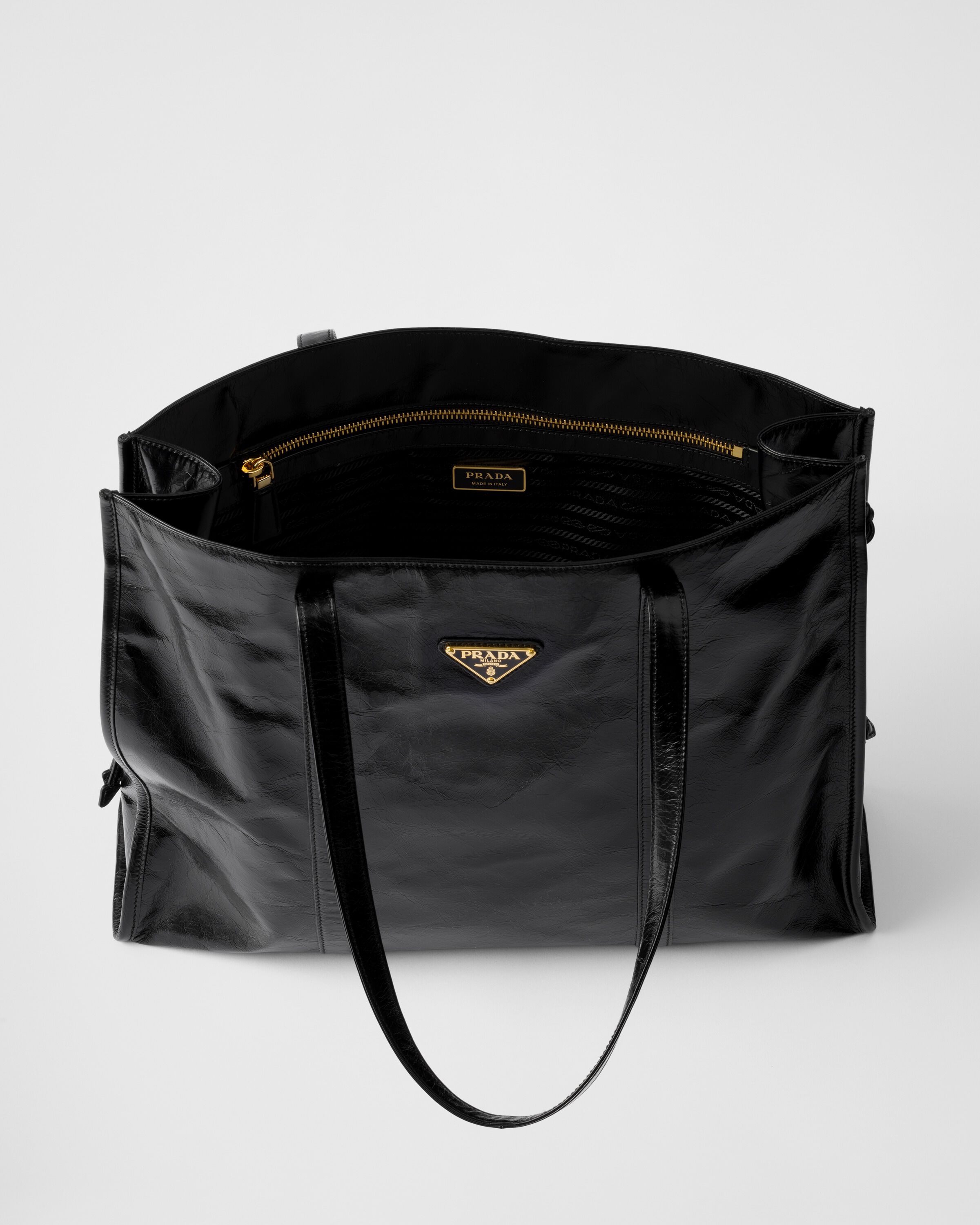 Prada Large leather tote bag Tote | Heathrow Reserve & Collect