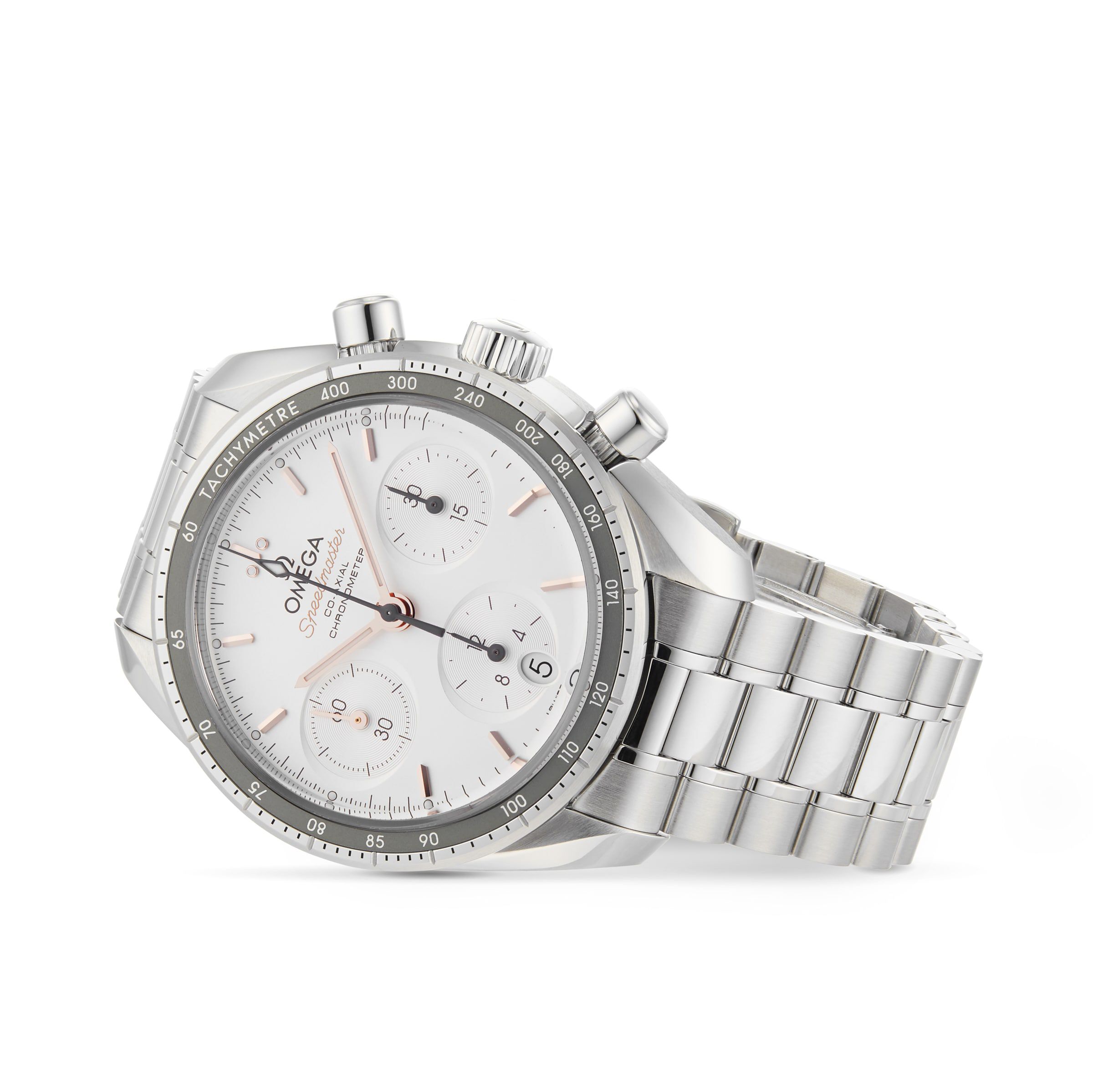 Omega Speedmaster Co- axial Chronometer Chronograph 38mm Fine Watches ...