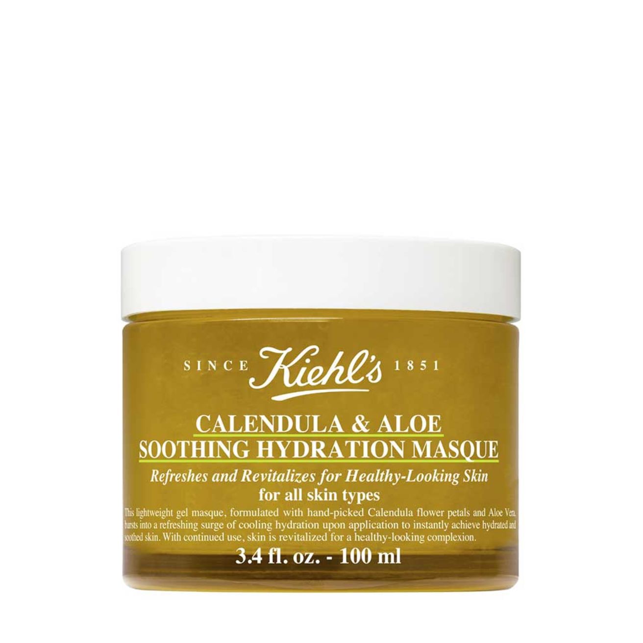 kiehls Calendula Peatl Mask Skincare | Heathrow Reserve & Collect