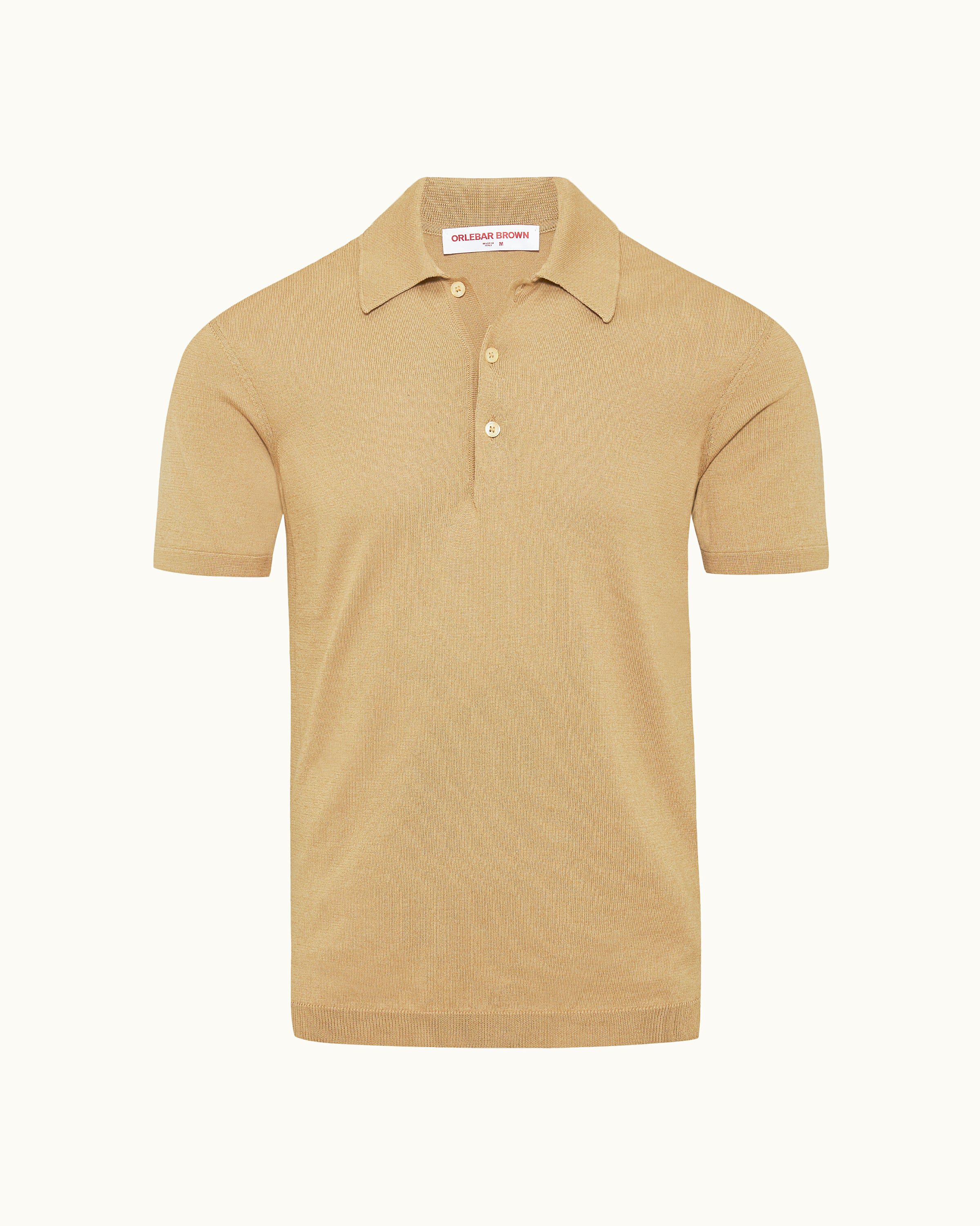 Orlebar Brown Burnham Cotton Cashmere Biscuit Tops | Heathrow Reserve ...