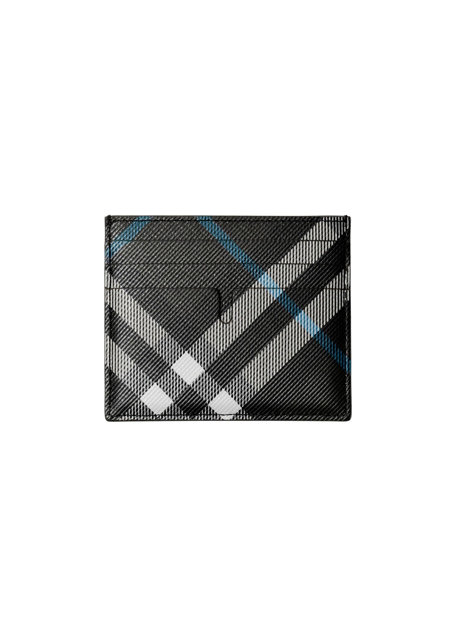 Burberry Tall Check Card Case Leather Accessories | Heathrow Reserve ...