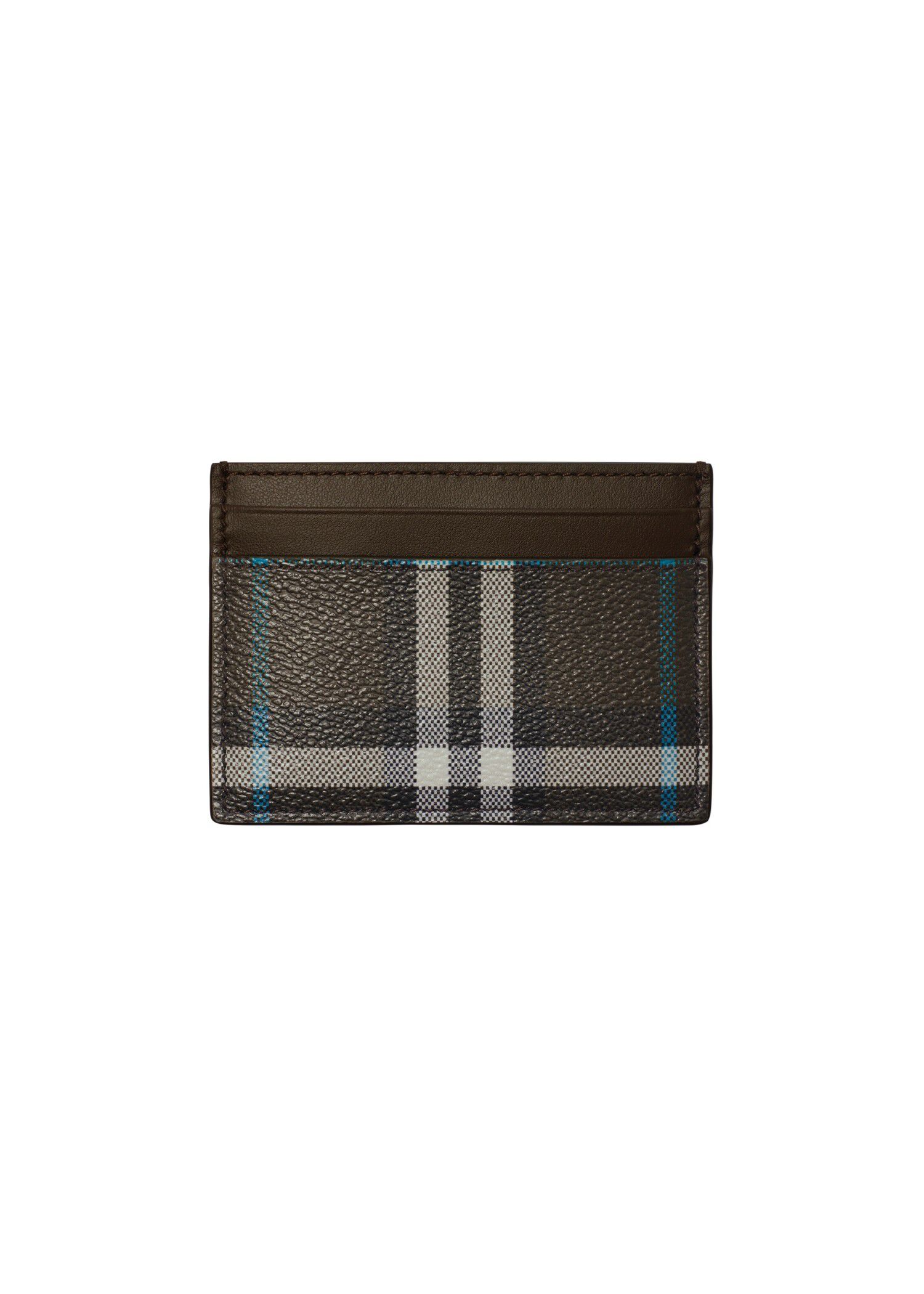 Burberry Check Card Case Leather Accessories | Heathrow Reserve & Collect