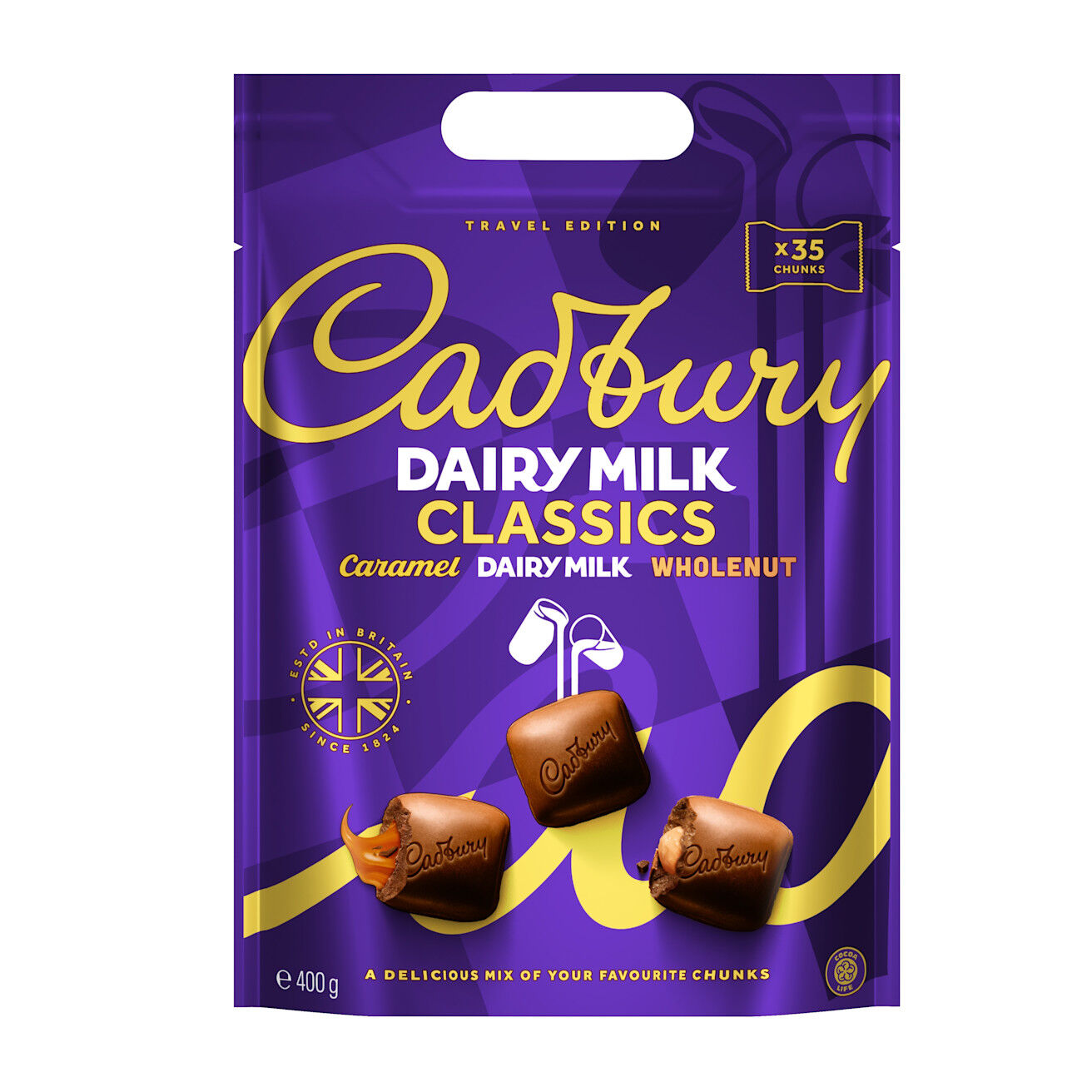 Cadbury Classic Mix Pouch Confectionery | Heathrow Reserve & Collect