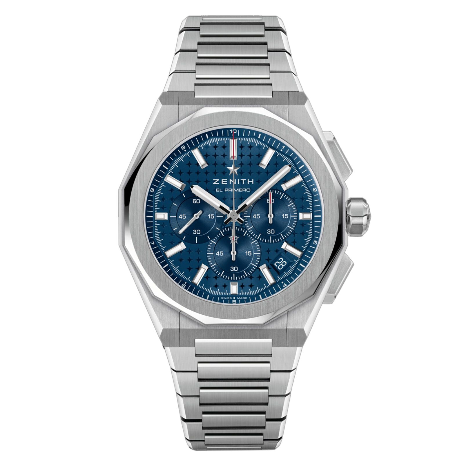 Zenith Defy Skyline Chronograph 42mm Mens Watch Blue Interchangeable ...