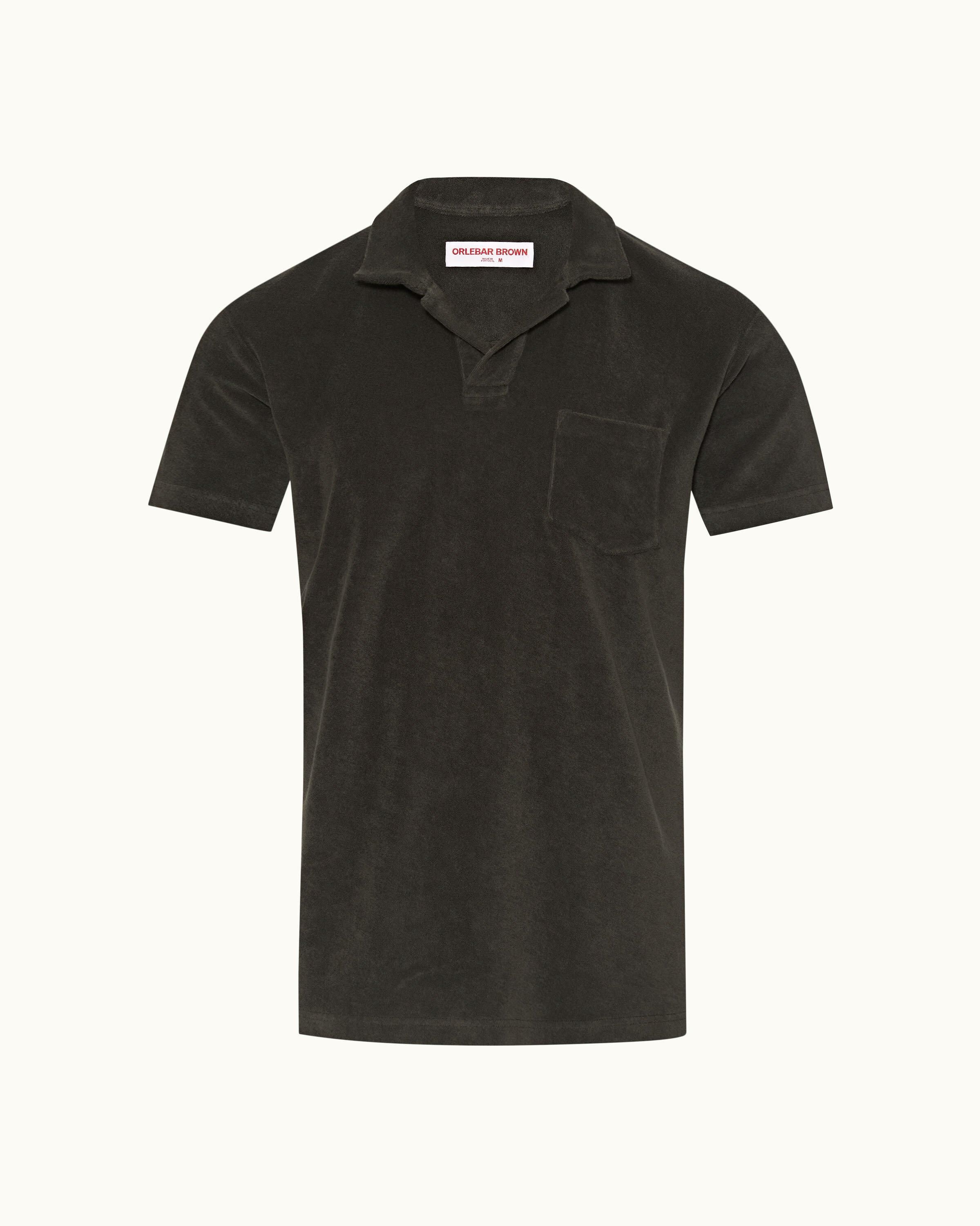 Orlebar Brown Terry Smoked Tea Tops | Heathrow Reserve & Collect