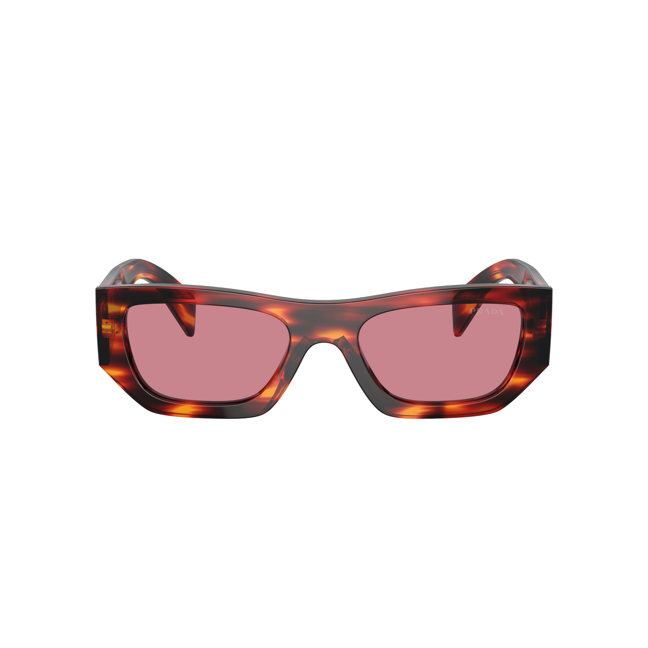 Prada Sunglasses 0PR A01S - Havana Red Unisex | Heathrow Reserve & Collect
