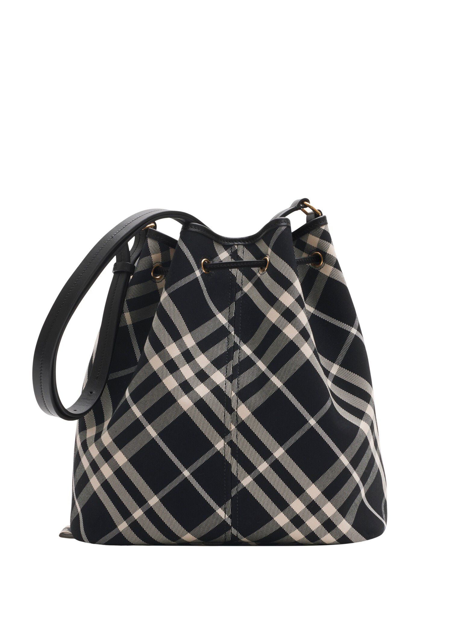 Burberry Medium Check Bucket Bag Women Heathrow Reserve Collect