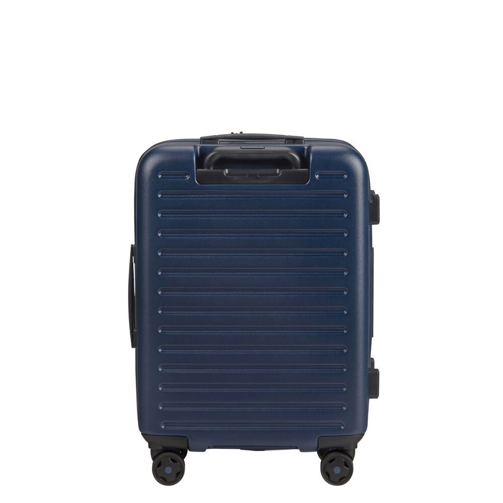 Samsonite 55cm Expandable Spinner - Stackd Navy Suitcase & Carry-on ...