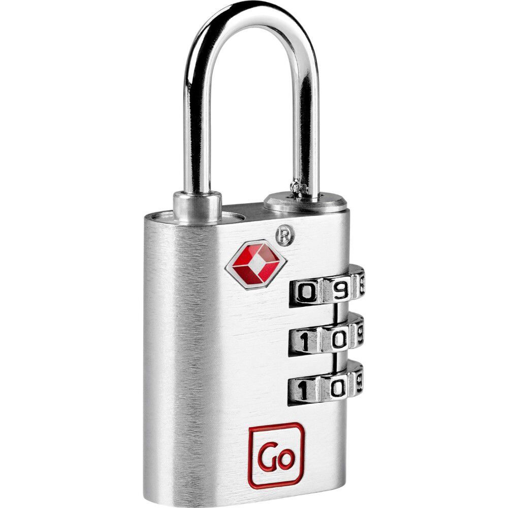 Go Travel Large Classic Combi Lock - Locks Silver Accessories ...