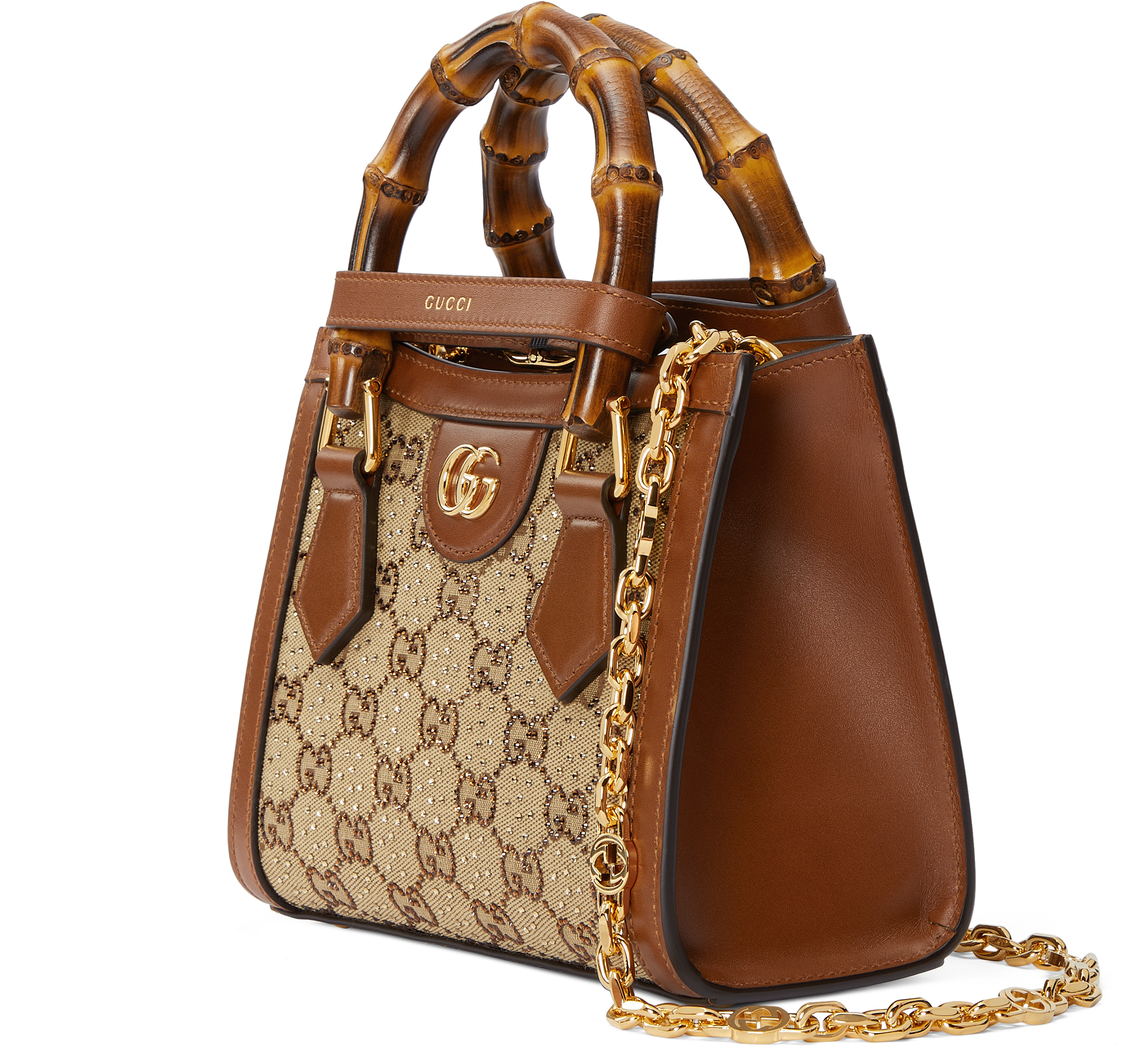 Gucci Gucci Diana crystal mini tote bag Tote | Heathrow Reserve & Collect