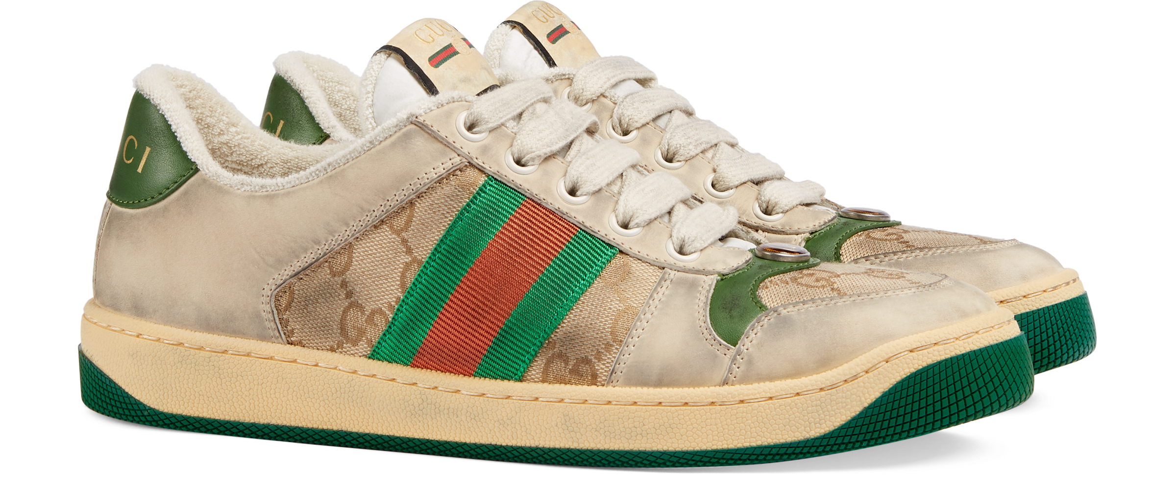 Gucci Women's Screener sneaker Trainers | Heathrow Reserve & Collect