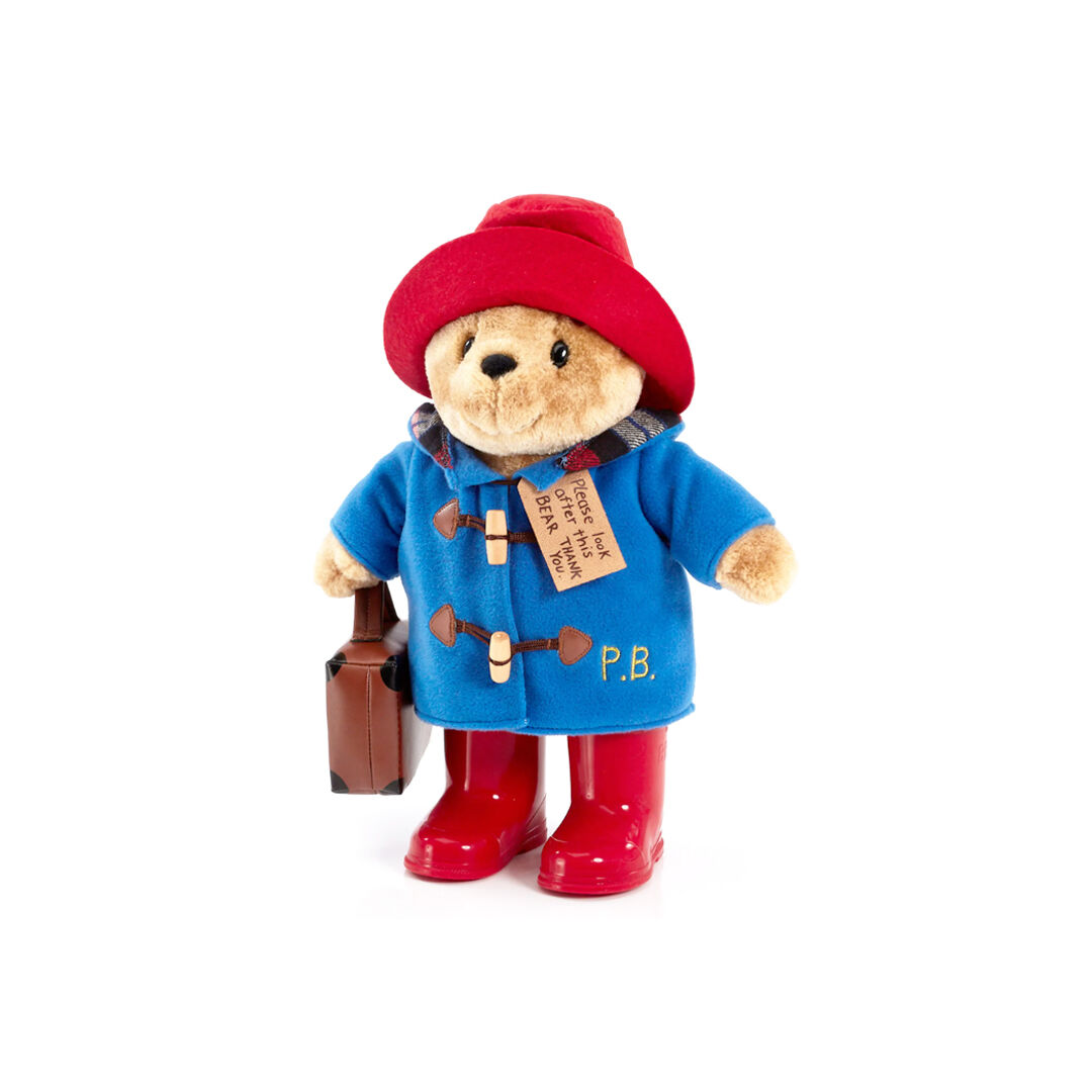 Paddington Bear Large Soft Toy with Boots & Suitcase