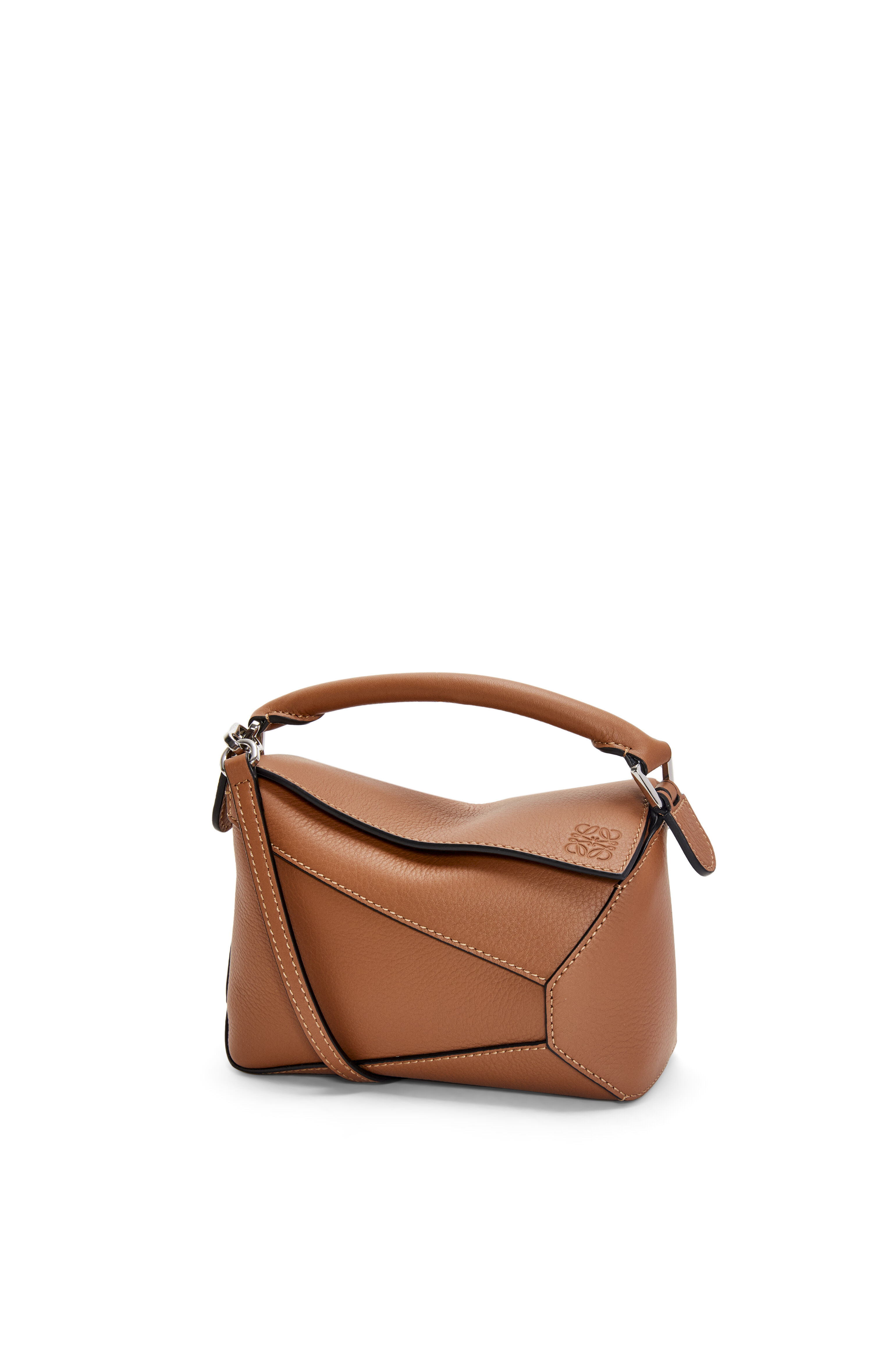 Loewe Mini Puzzle bag in classic calfskin Top Handle | Heathrow Reserve ...