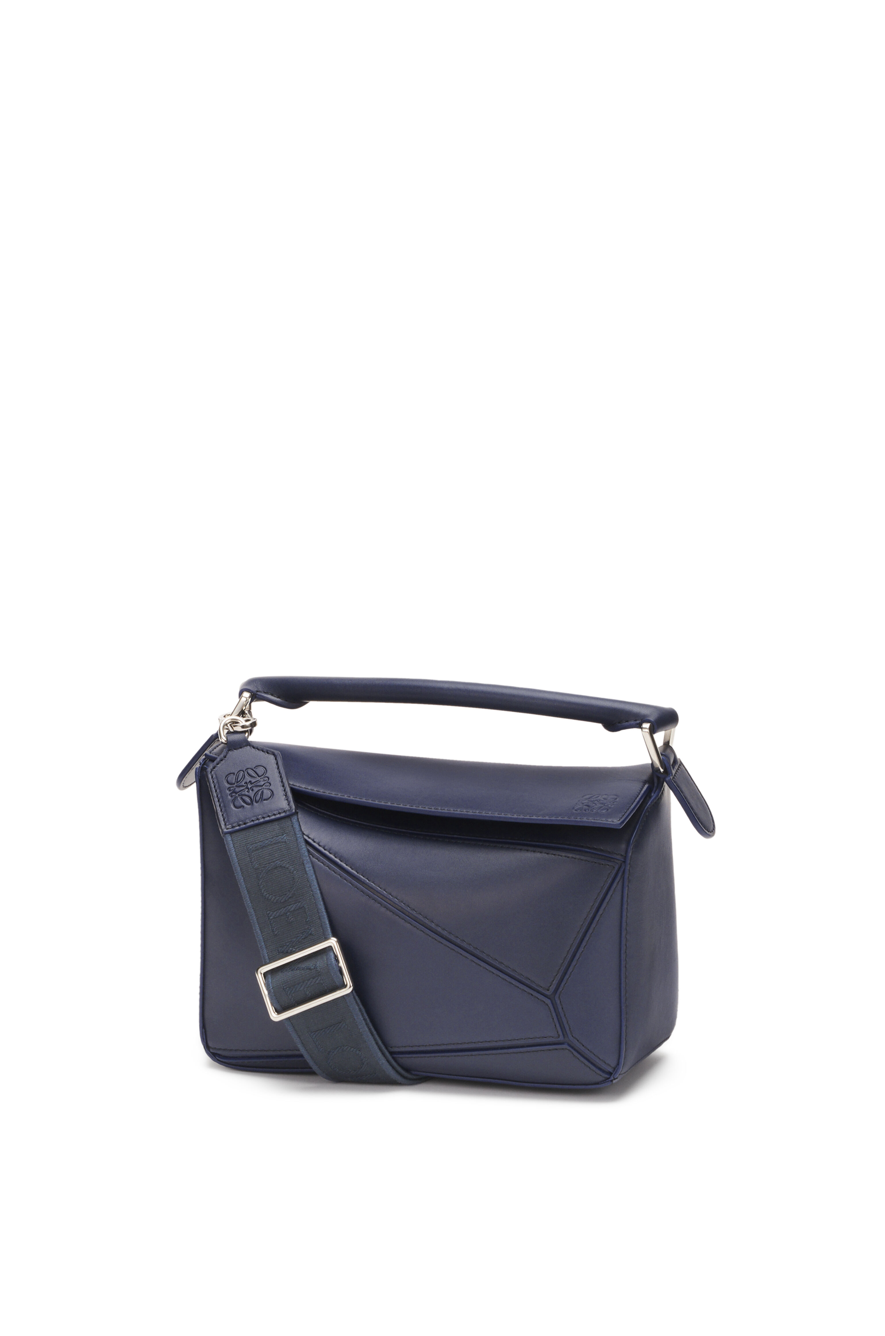 Loewe Small Puzzle bag in satin calfskin Top Handle | Heathrow Reserve ...