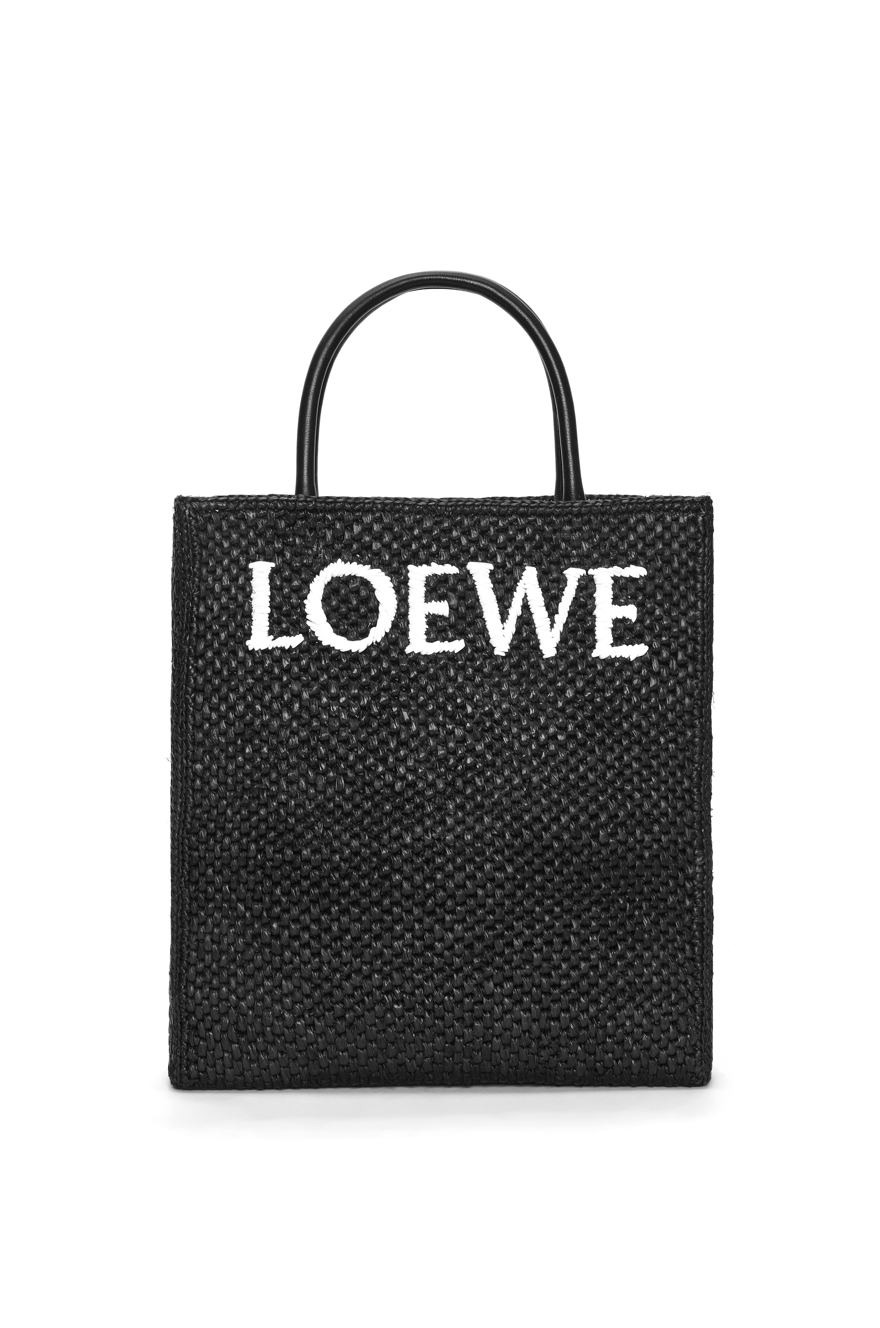 Loewe Standard A4 Tote bag in raffia Tote | Heathrow Reserve & Collect