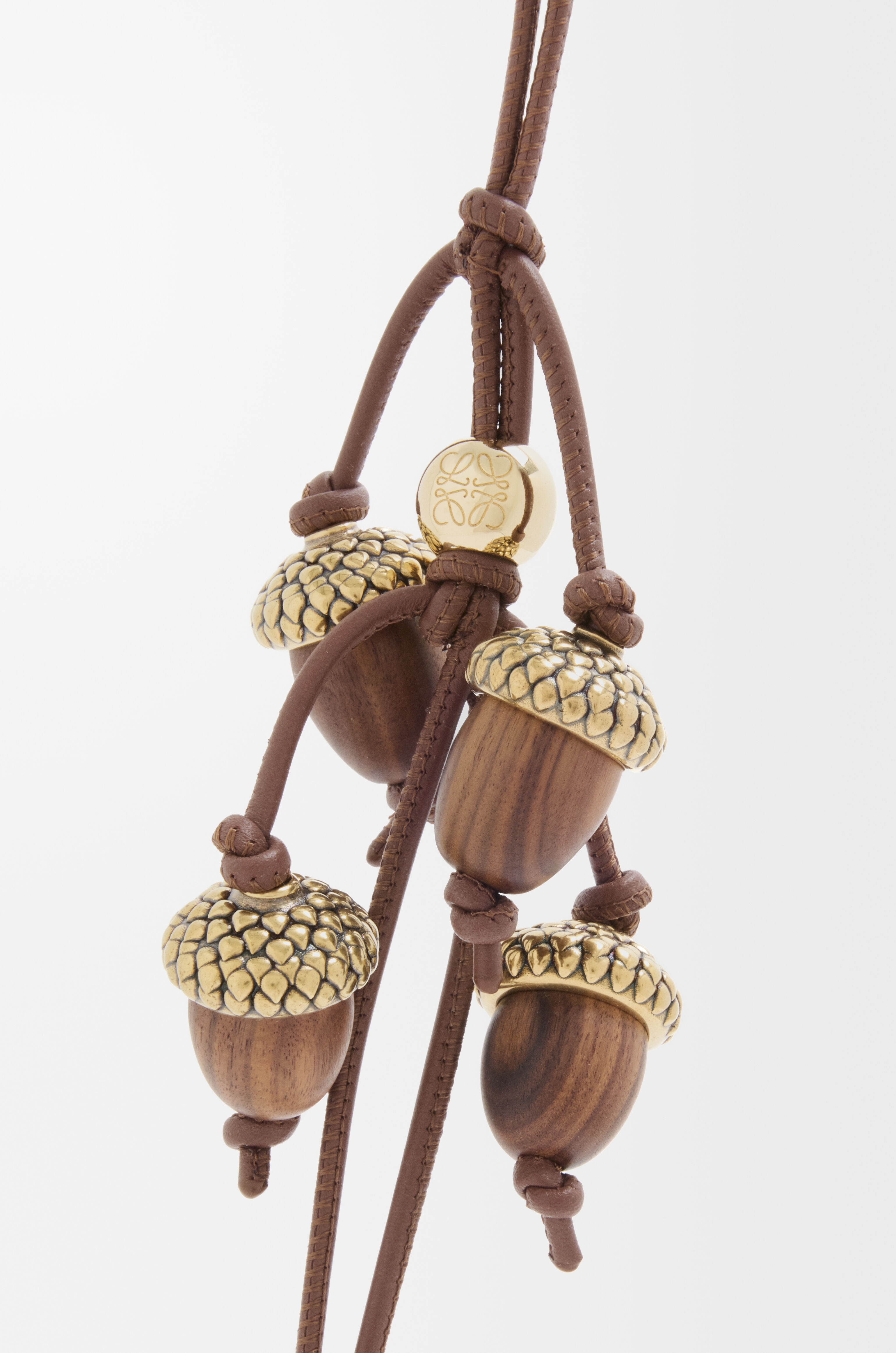 Loewe WOODEN ACORN CHARM Leather Accessories | Heathrow Reserve & Collect