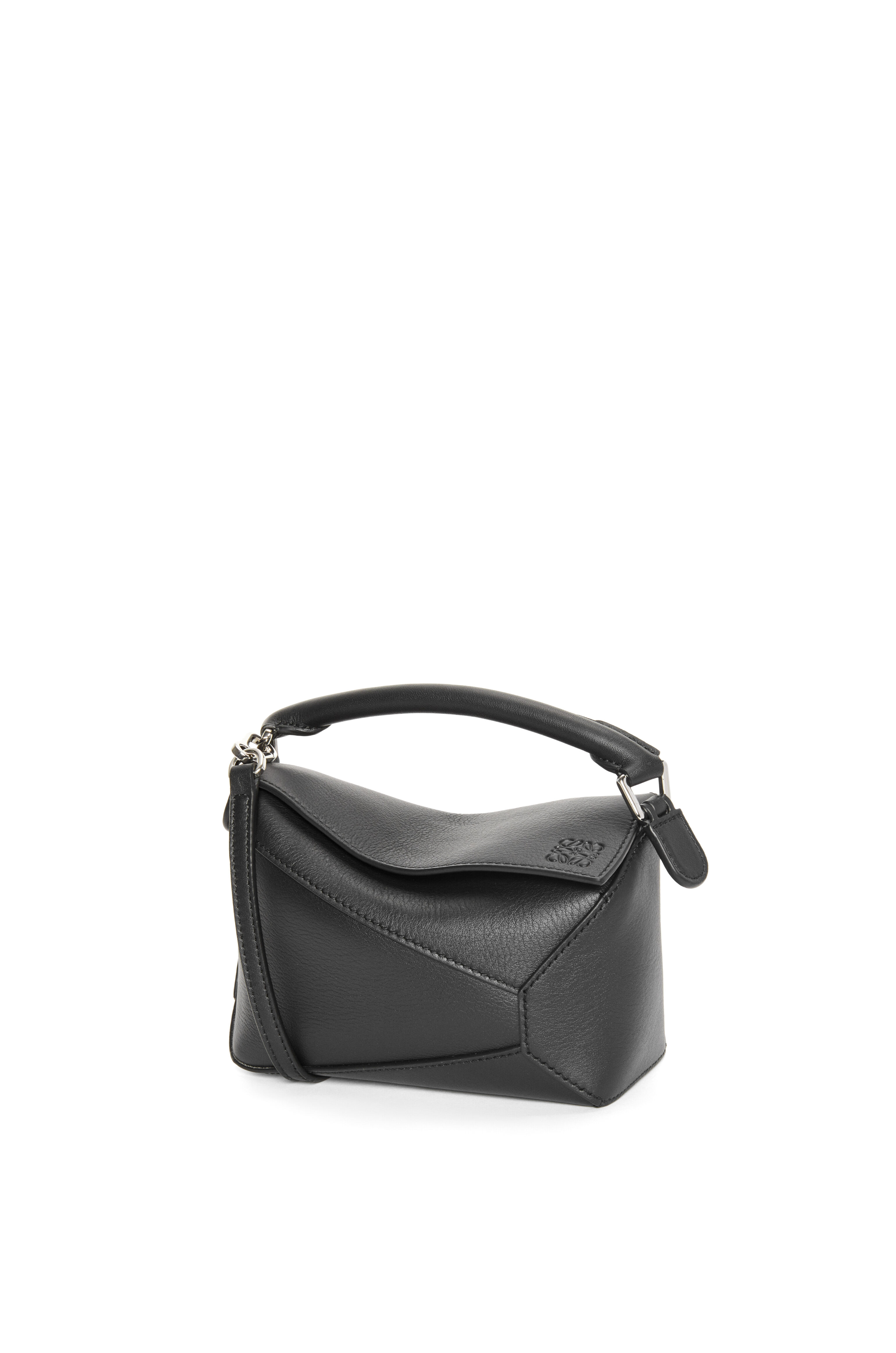 Loewe Mini Puzzle bag in classic calfskin Top Handle | Heathrow Reserve ...