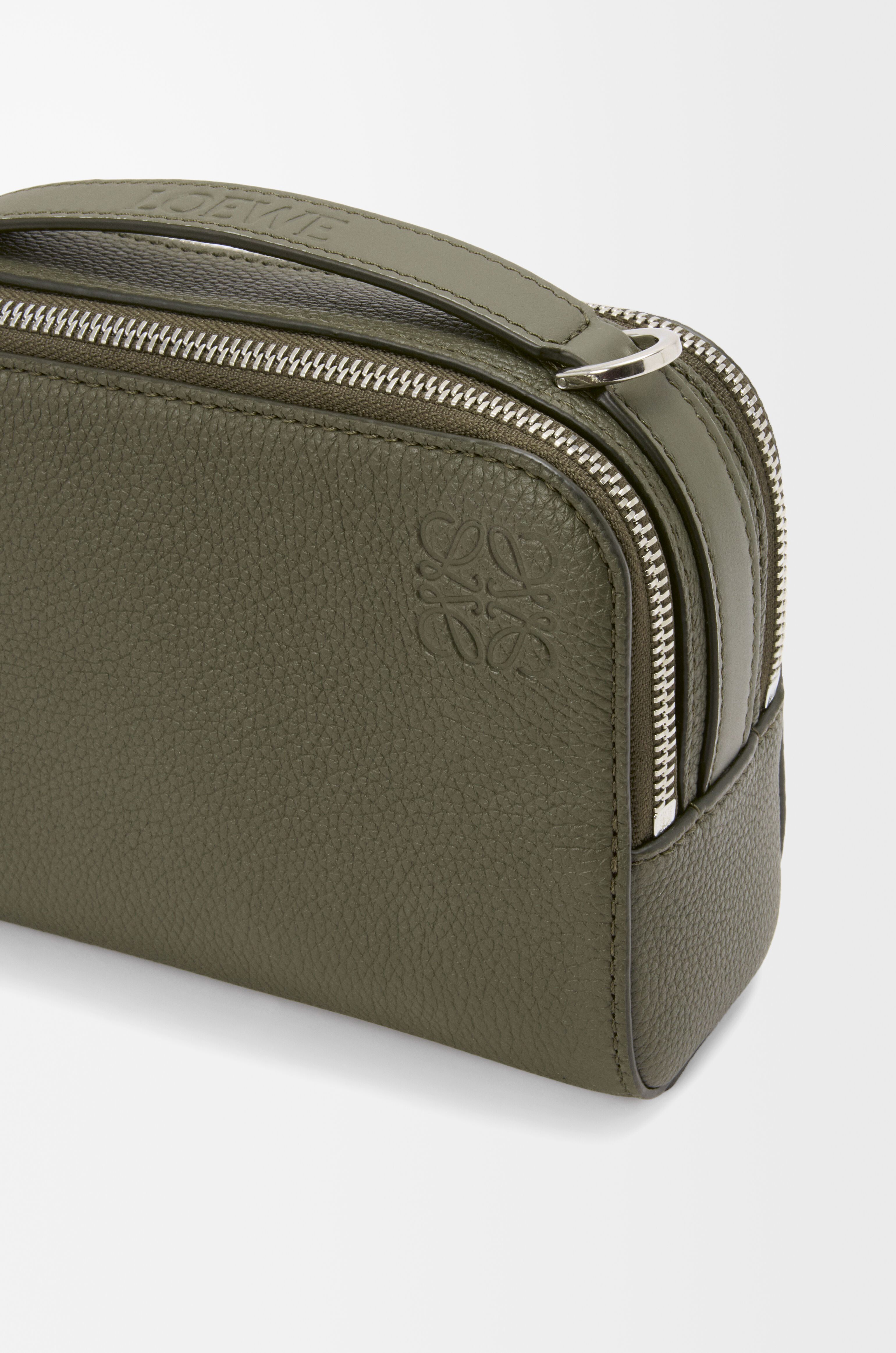 Loewe Mini crossbody camera bag in soft grained calfskin Leather ...