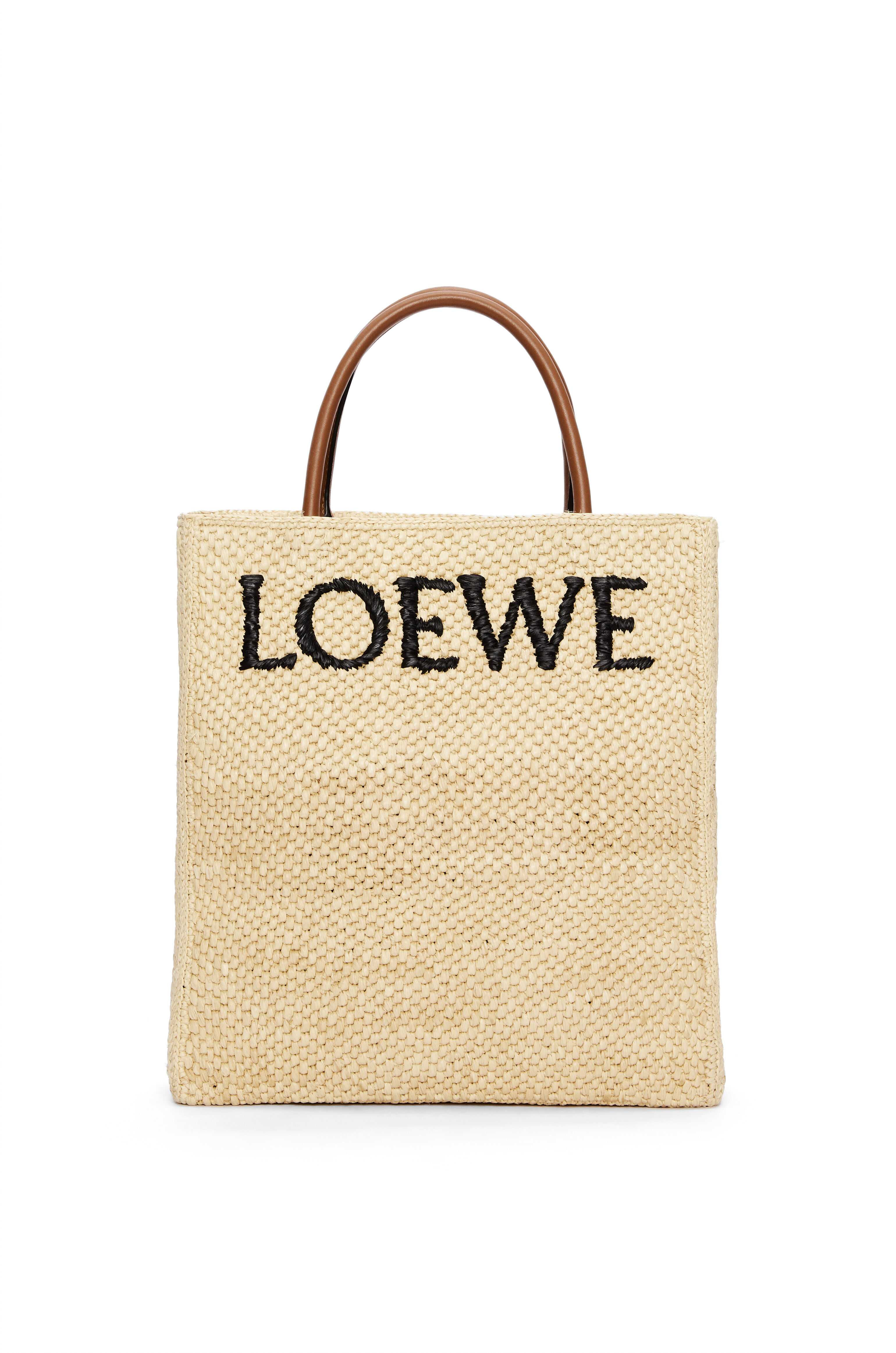 Loewe A4 Standard Tote bag in raffia Tote | Heathrow Reserve & Collect