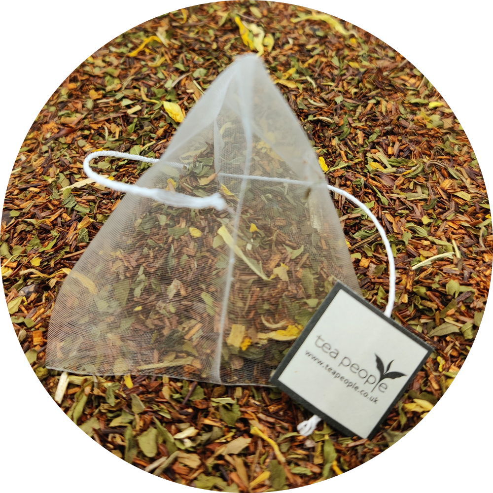 Tea People Choco Mint Rooibos -15 Tea Pyramids in a card box Tea ...