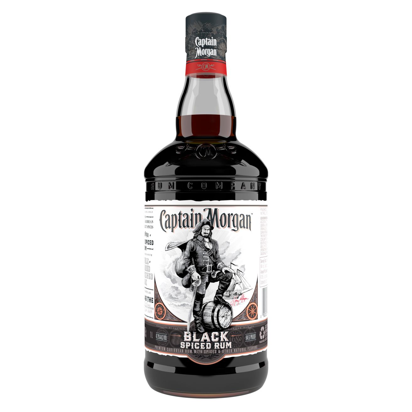 Captain Morgan Black Spiced Rum Rum | Heathrow Reserve & Collect