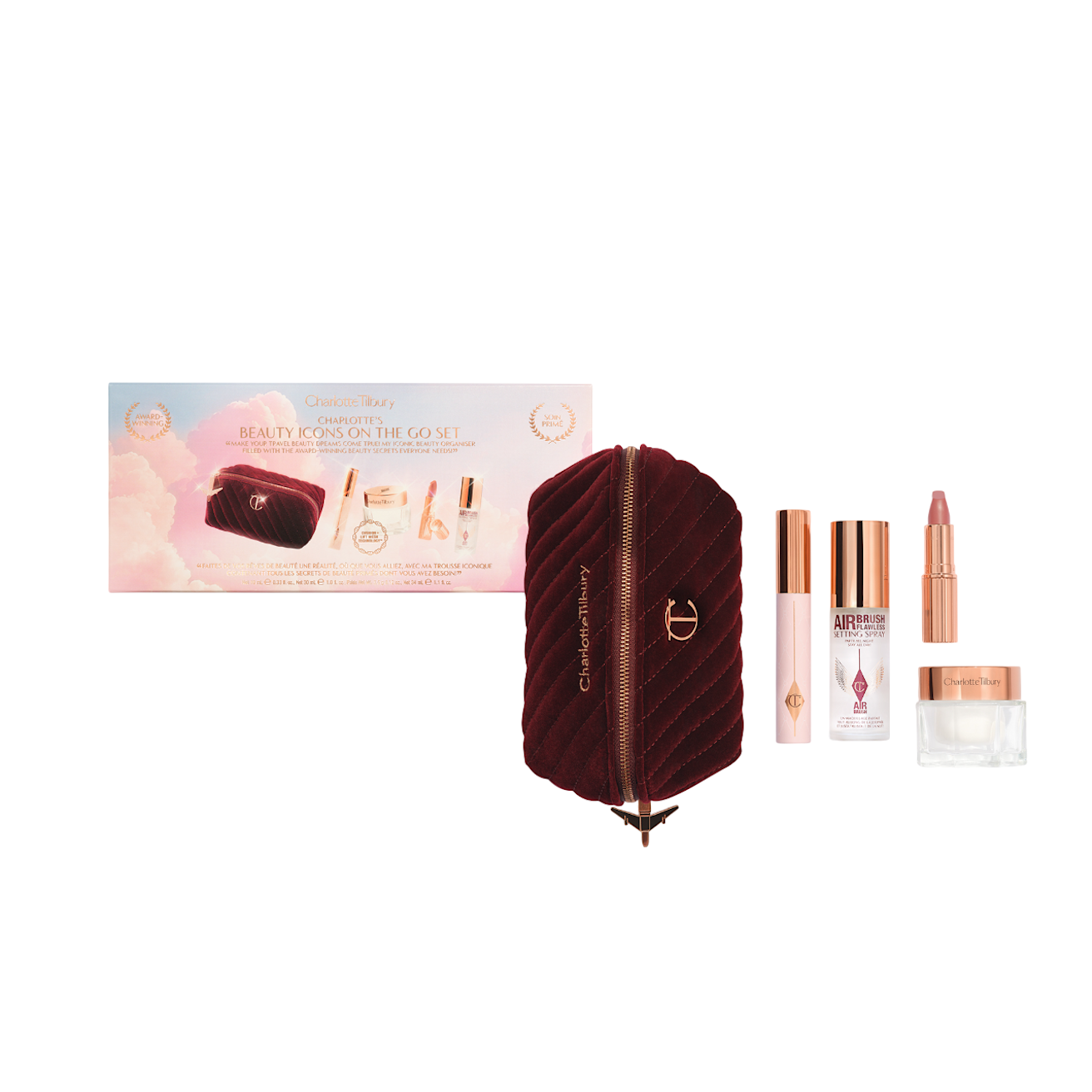 Charlotte Tilbury Beauty Icons On The Go Travel Set | Heathrow Reserve ...