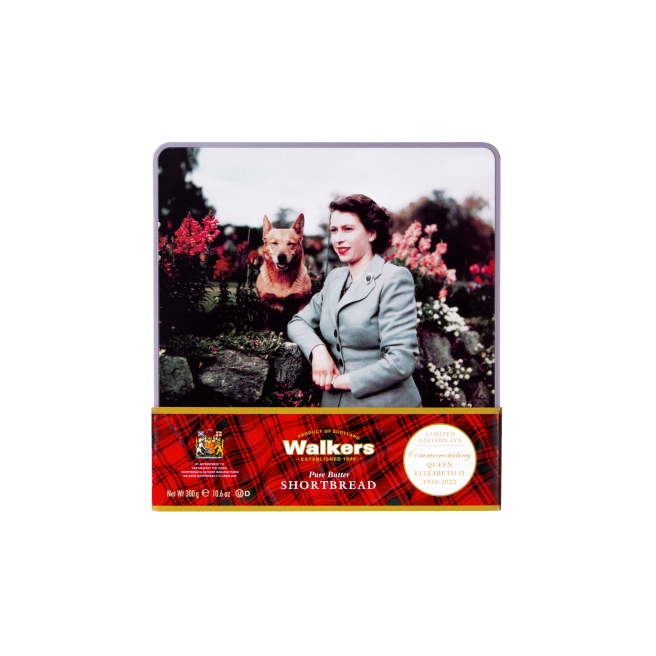 Walkers Shortbread Queen's Commemorative Tin Balmoral Confectionery ...