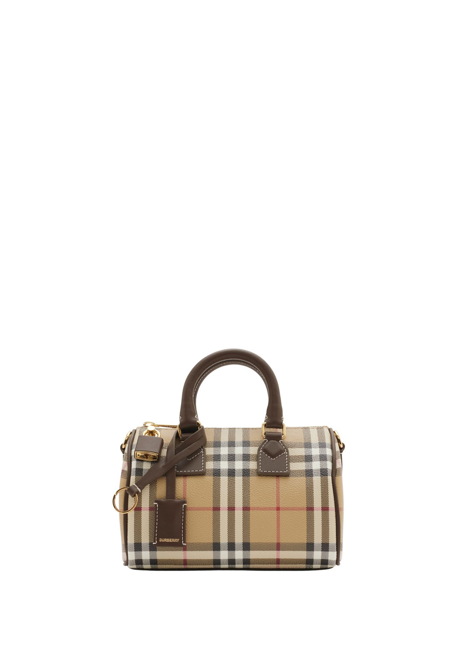 Burberry Mini Check Bowling Bag Women | Heathrow Reserve & Collect