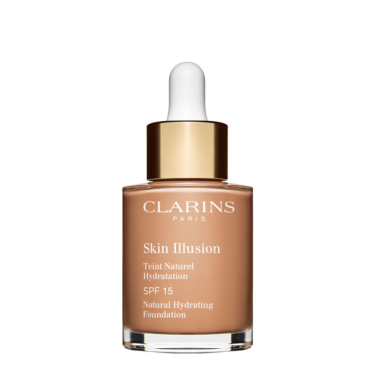 Clarins Skin Illusion Fluid Foundation - 112 Amber Face | Heathrow ...