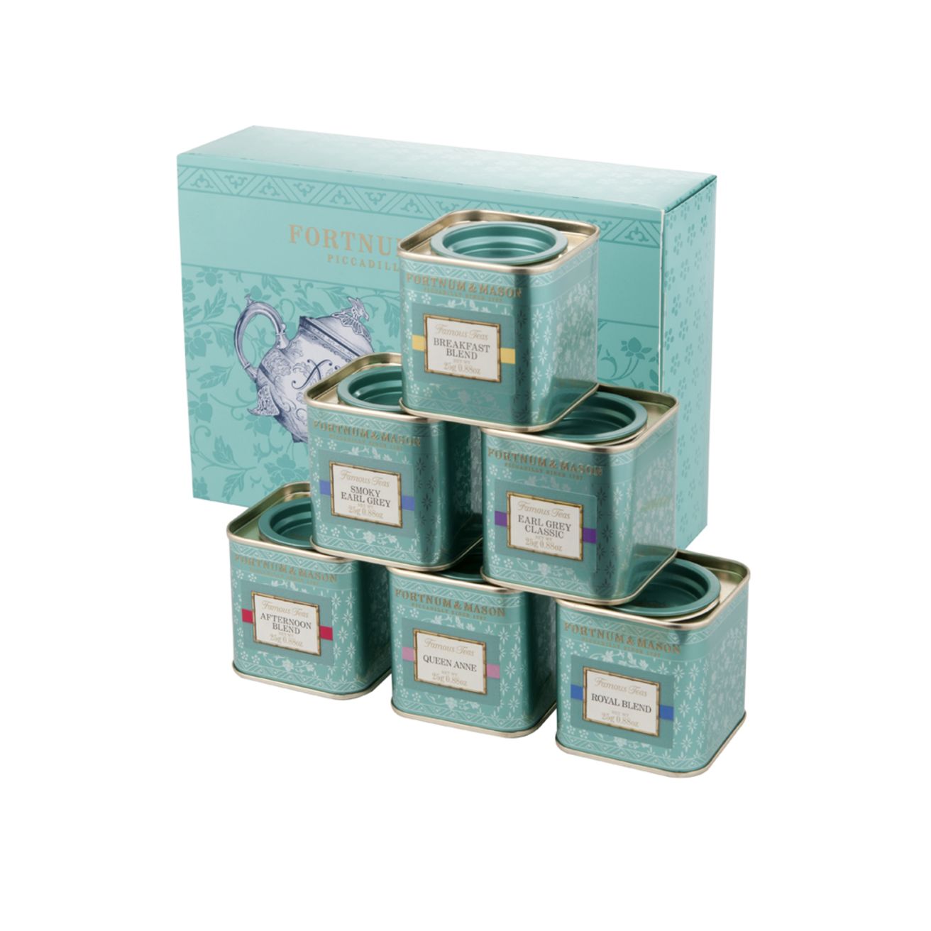 Fortnum & Mason Six Mini Fortnum's Famous Teas Confectionery | Heathrow ...