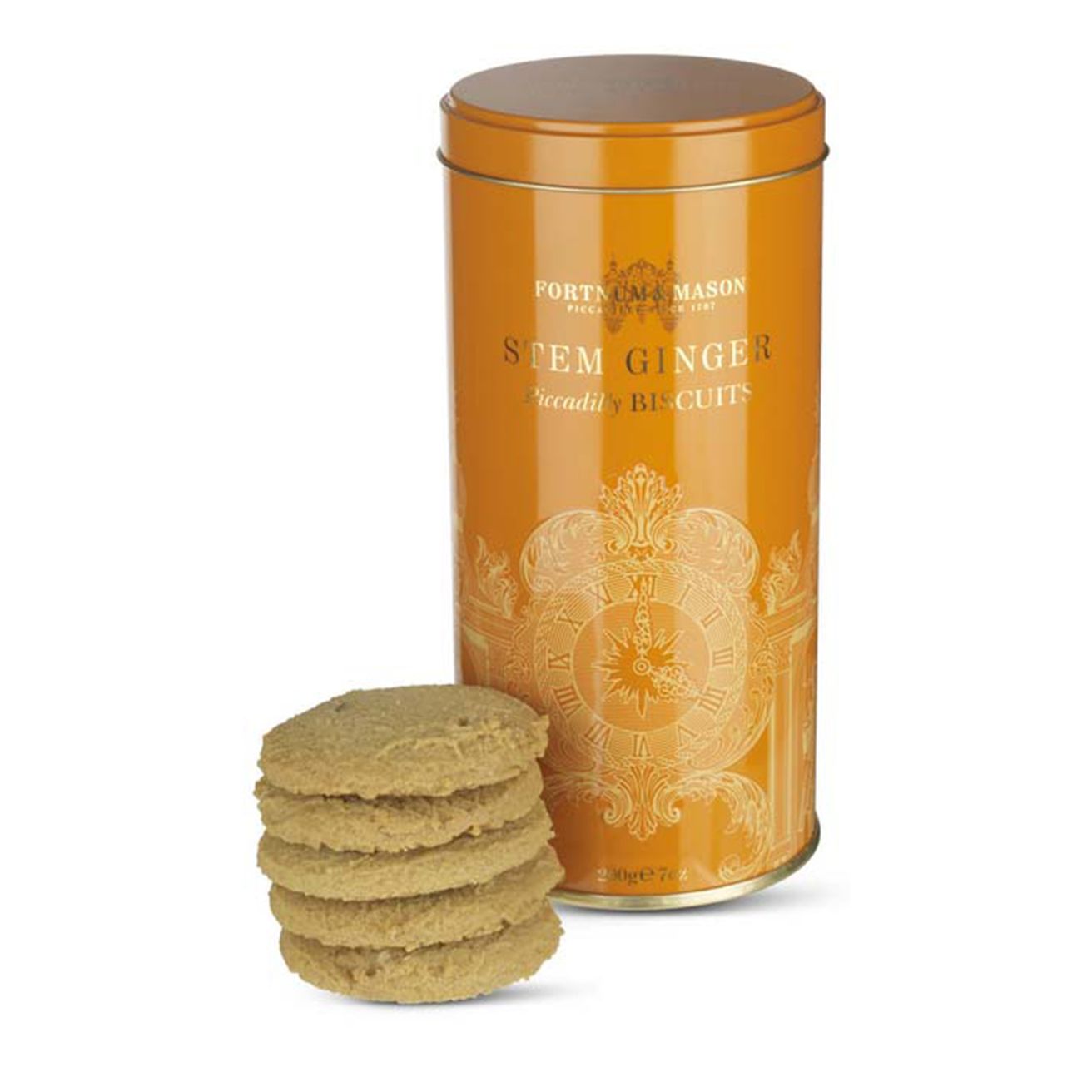 Fortnum & Mason Piccadilly Stem Ginger Biscuits Confectionery ...