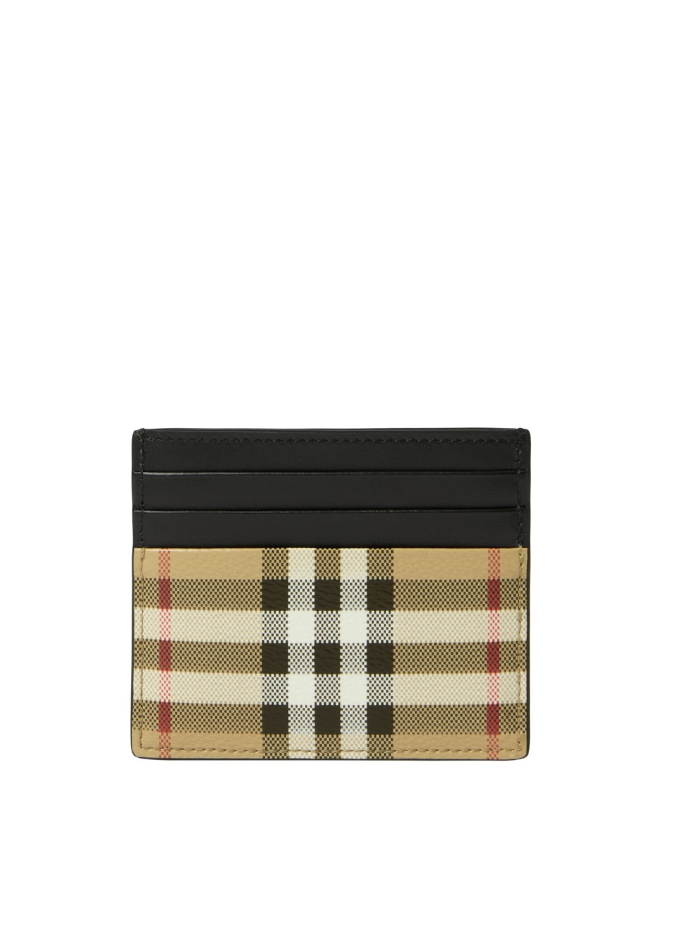 Burberry Tall Check Card Case Leather Accessories | Heathrow Reserve ...