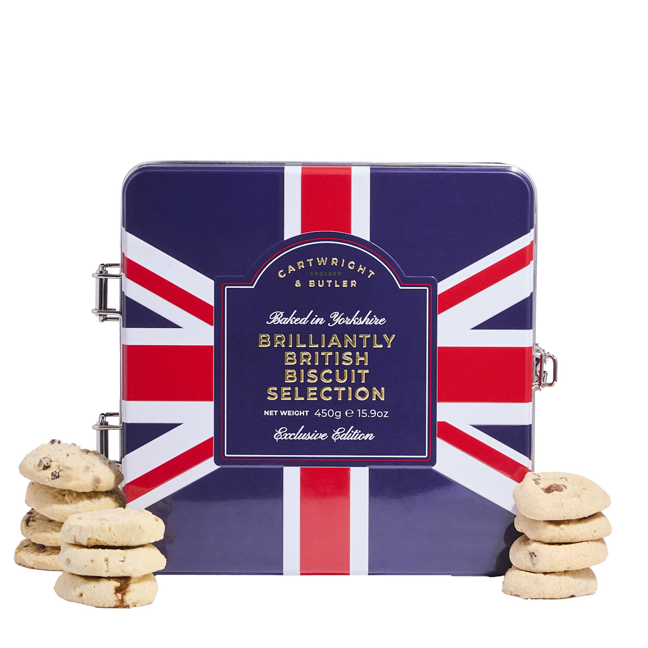 Cartwright & Butler Great British Trio of Biscuits Assortment Tin ...