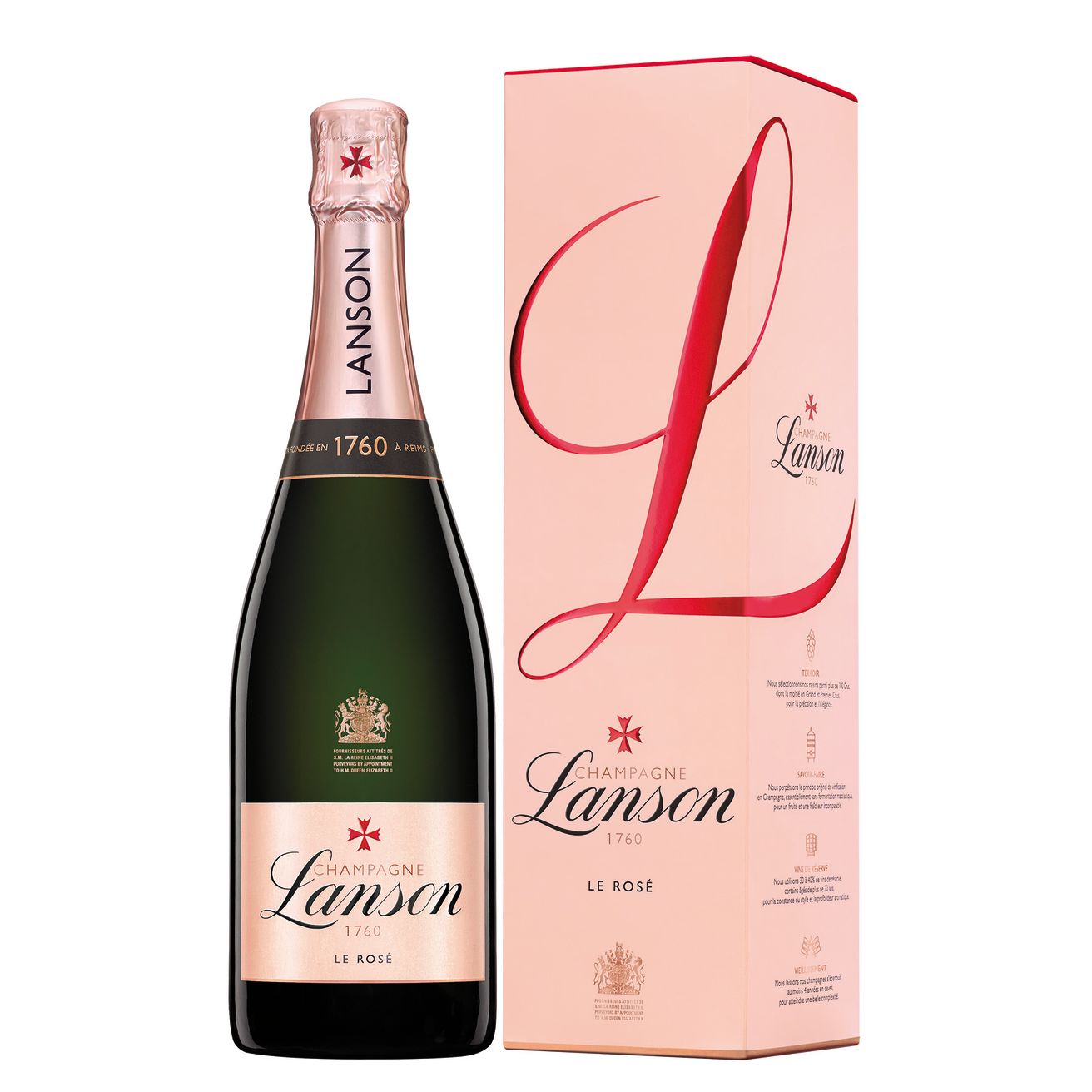 Lanson Rose Label Champagne Wine | Heathrow Reserve & Collect