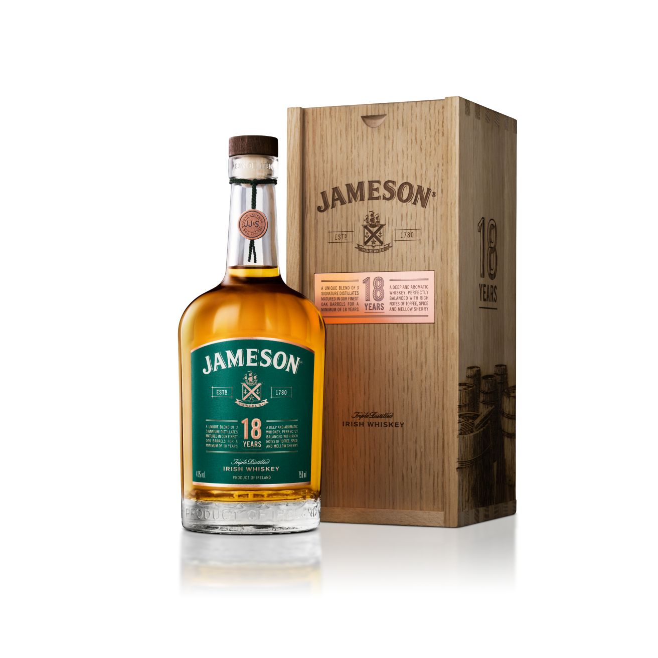 Jameson 18 Year Old Irish Whiskey Whisky | Heathrow Reserve & Collect