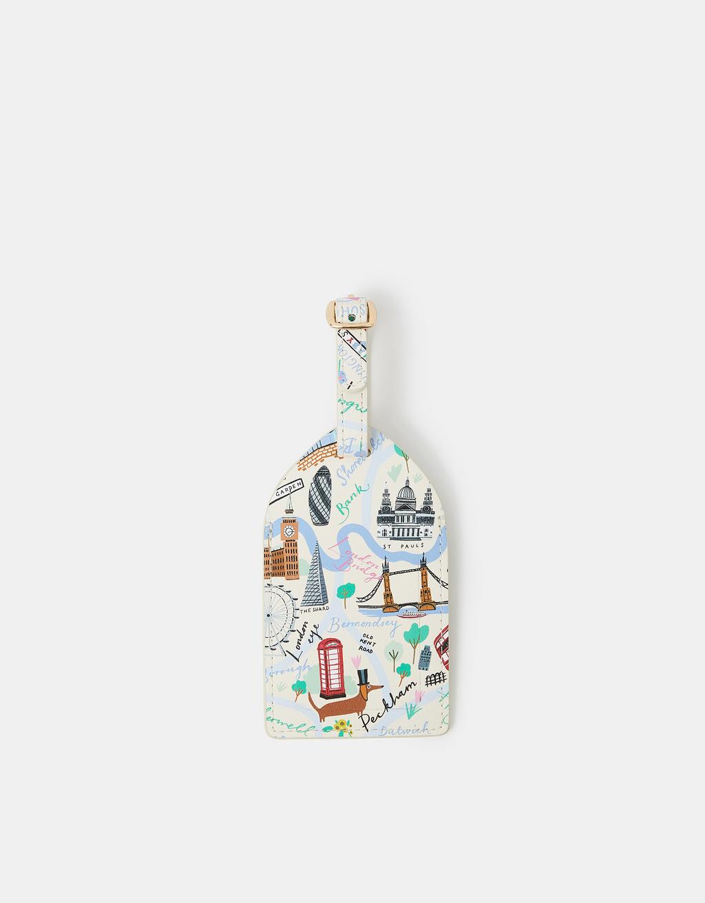 Accessorize London Map Luggage Tag Accessories | Heathrow Reserve & Collect