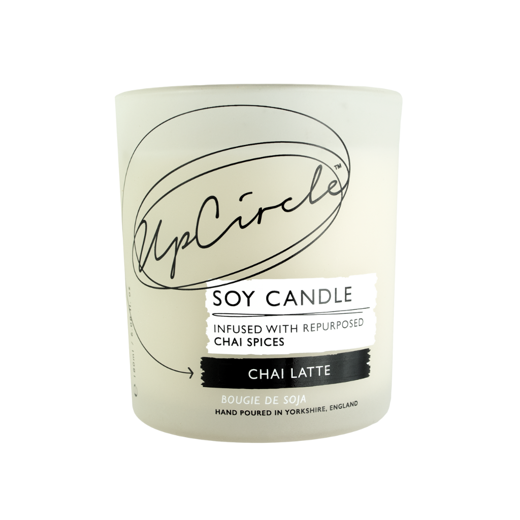 UpCircle Beauty UpCircle Chai Latte Natural Soy Candle Gifts | Heathrow ...
