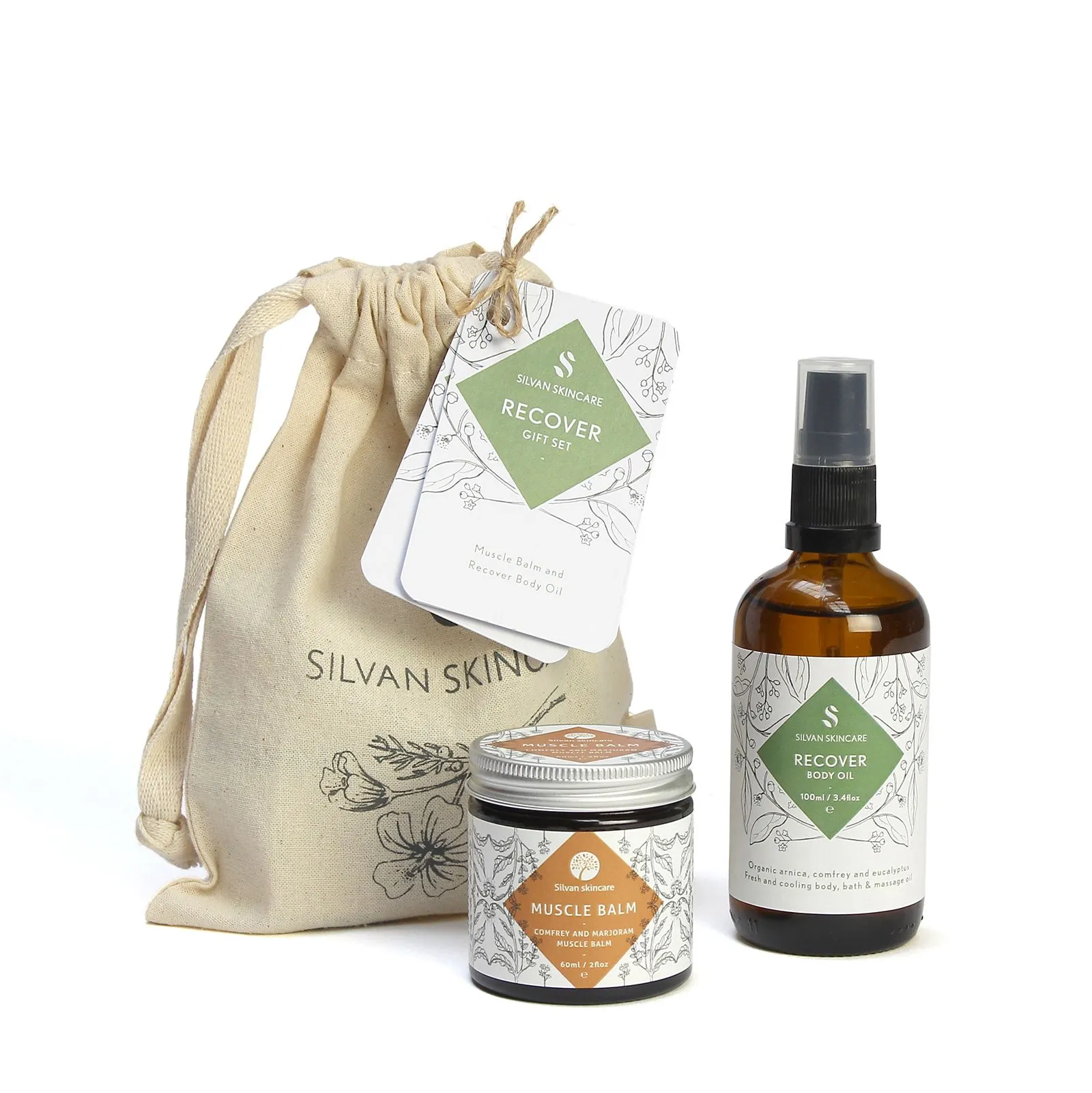 Silvan Skincare Recover Gift Set Gift Sets | Heathrow Reserve & Collect