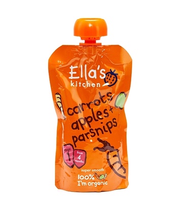 Ellas Carrot Apple & Parsnip Pouch Stg1