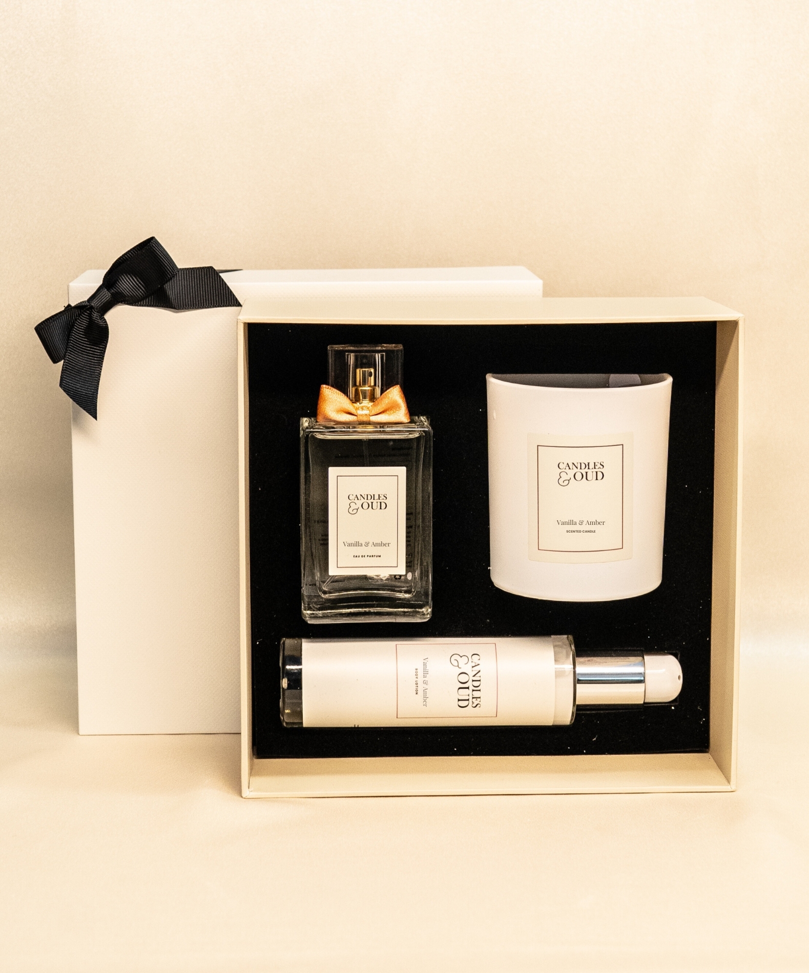 Candles & Oud Vanilla Amber Gift Set Gift Sets | Heathrow Reserve & Collect
