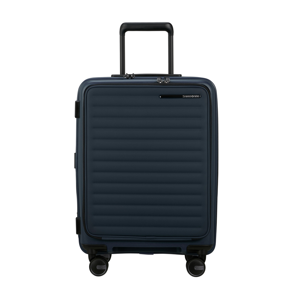Samsonite 55cm Easy Access Cabin - Restackd Midnight Suitcase & Carry ...