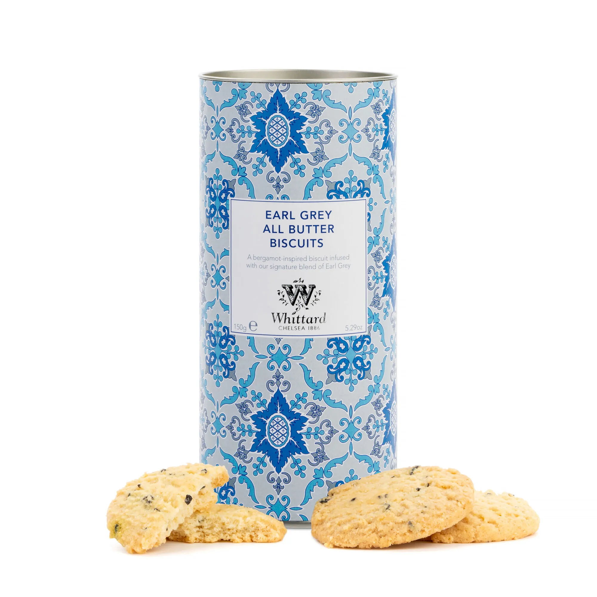 Whittard WHITTARD Earl Grey All Butter Biscuits Biscuits & Crackers ...