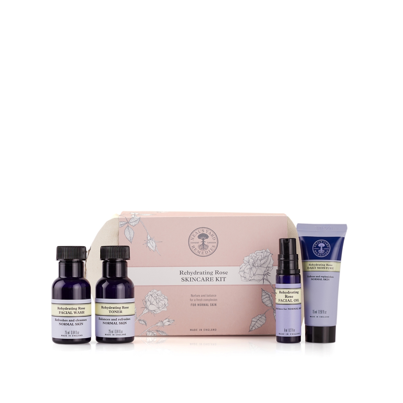 Neals Yard Neals rehydrating rose skincare kit Gift Sets | Heathrow ...
