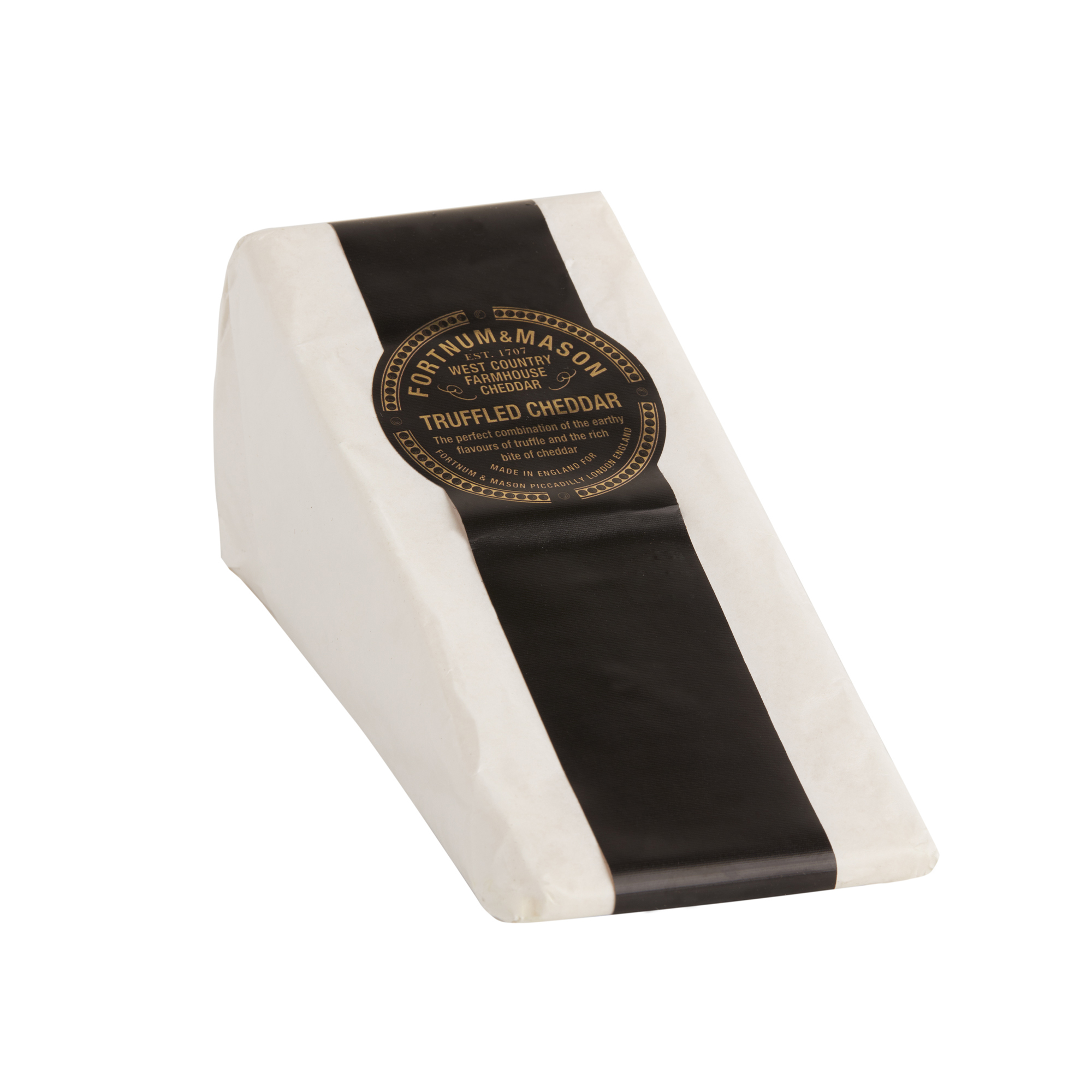 Fortnum & Mason Truffled English Cheddar Wedge 400g Food & Drink ...