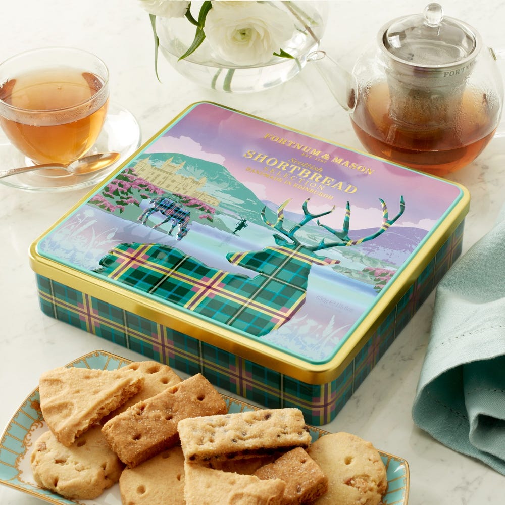 Fortnum & Mason Shortbread Selection Tin, 650g Food & Drink | Heathrow ...